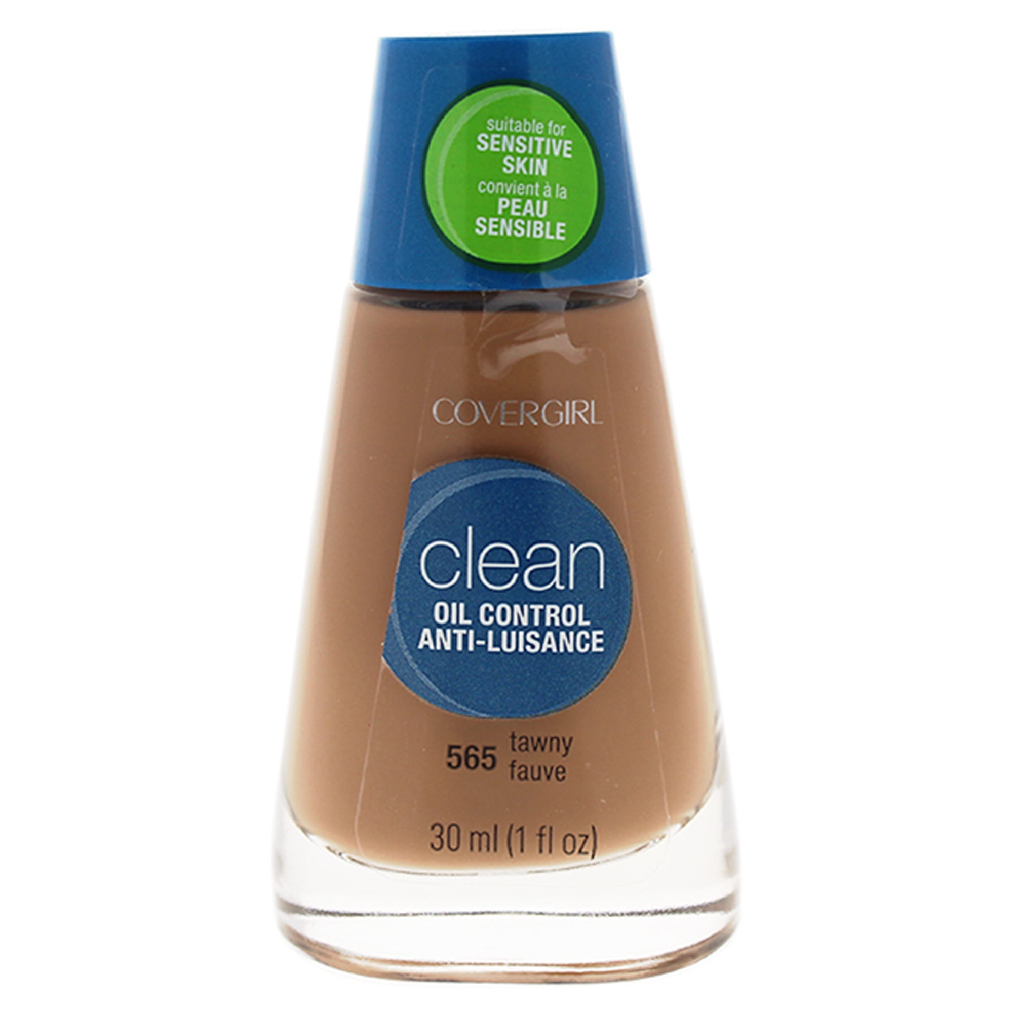 CoverGirl Clean Oil Control Liquid Foundation - # 565 Tawny , 1 oz ...