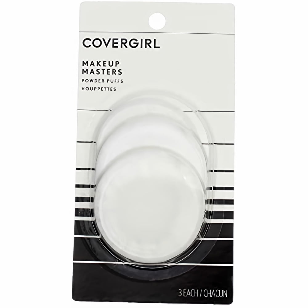 CoverGirl Makeup Masters Powder Puffs, 3 ct (Pack of 24) - Walmart.com