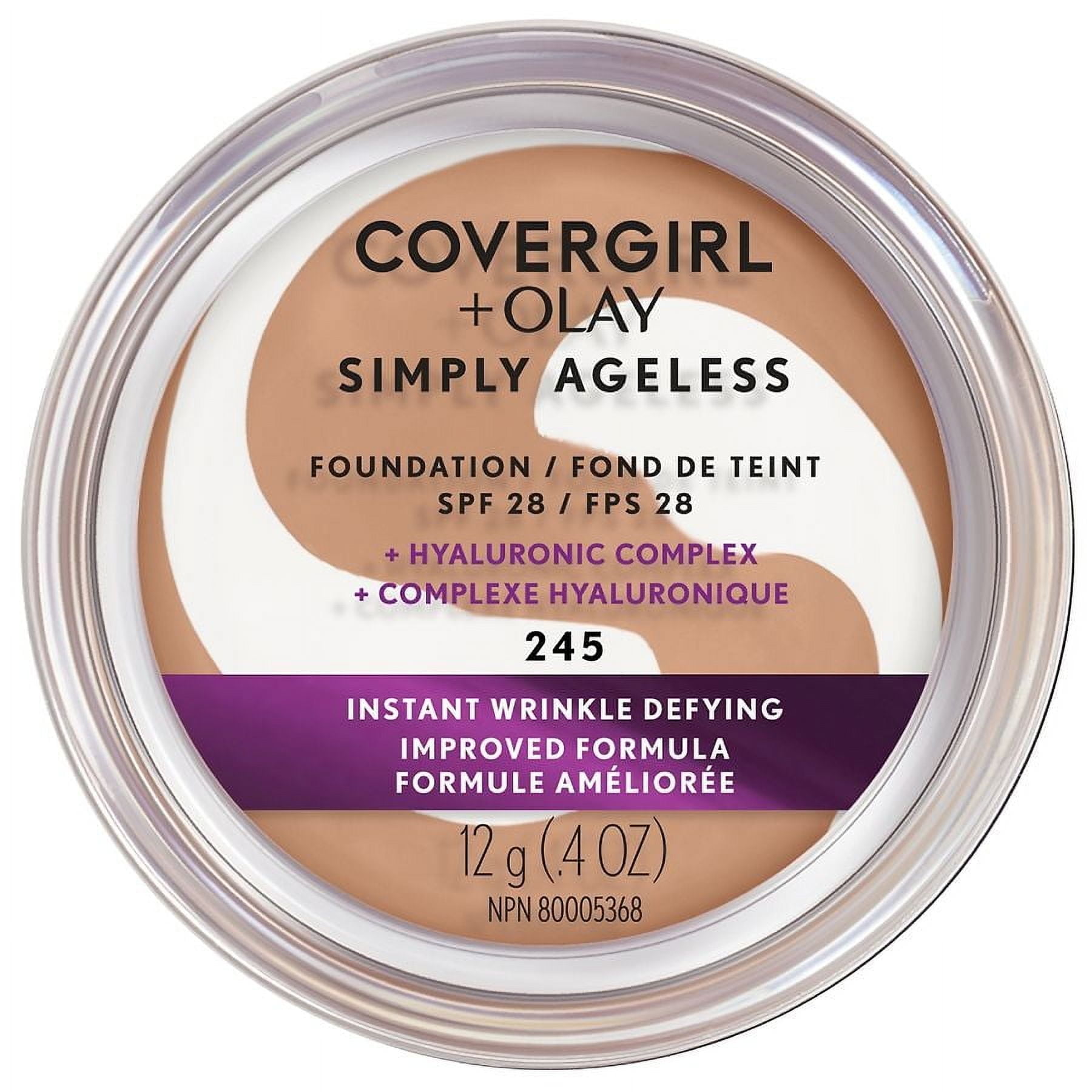 CoverGirl & Olay Simply Ageless Foundation + Titanium Dioxide Broad ...