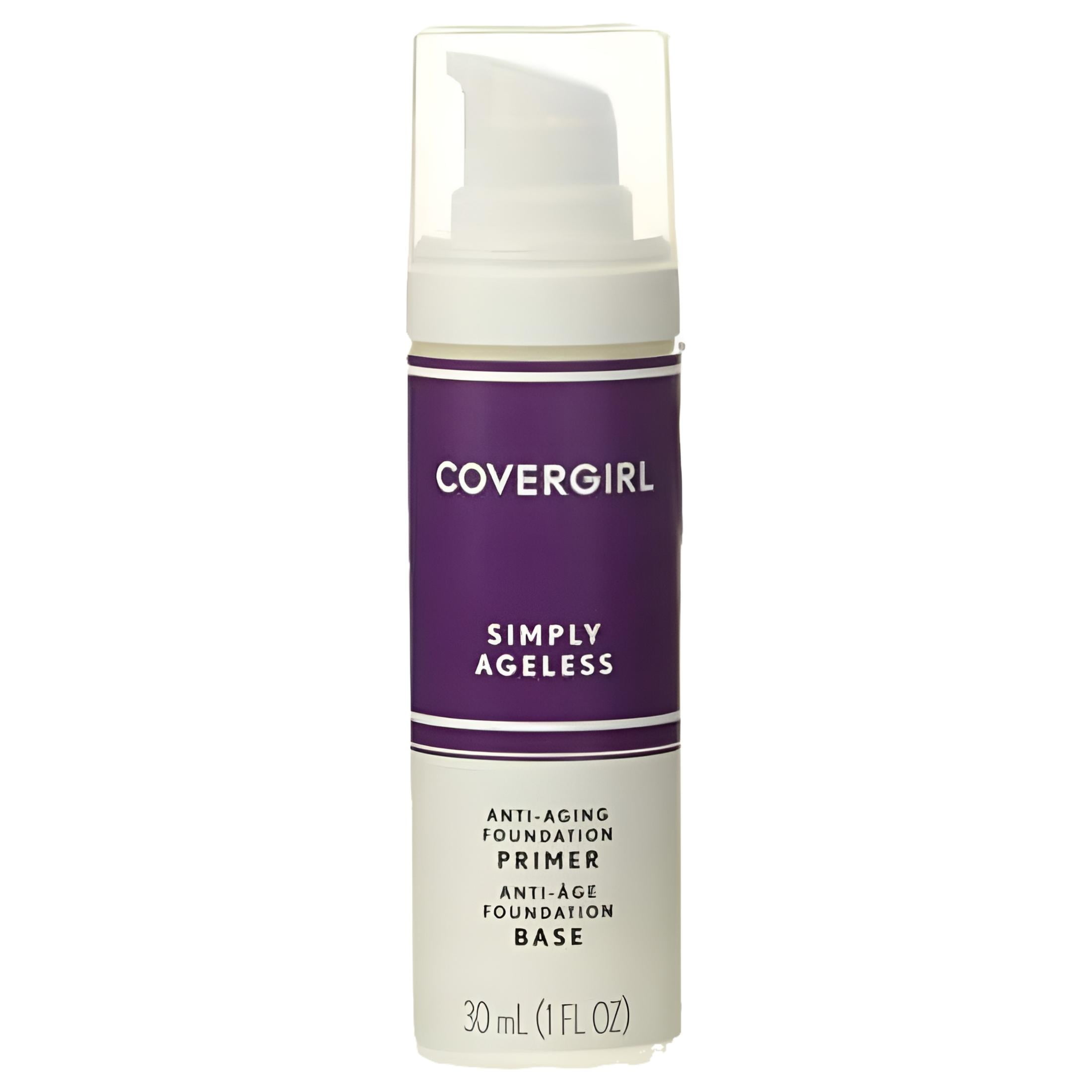 COVERGIRL Simply Ageless Primer, 1 fl oz, Hydrating Anti-Aging Makeup ...