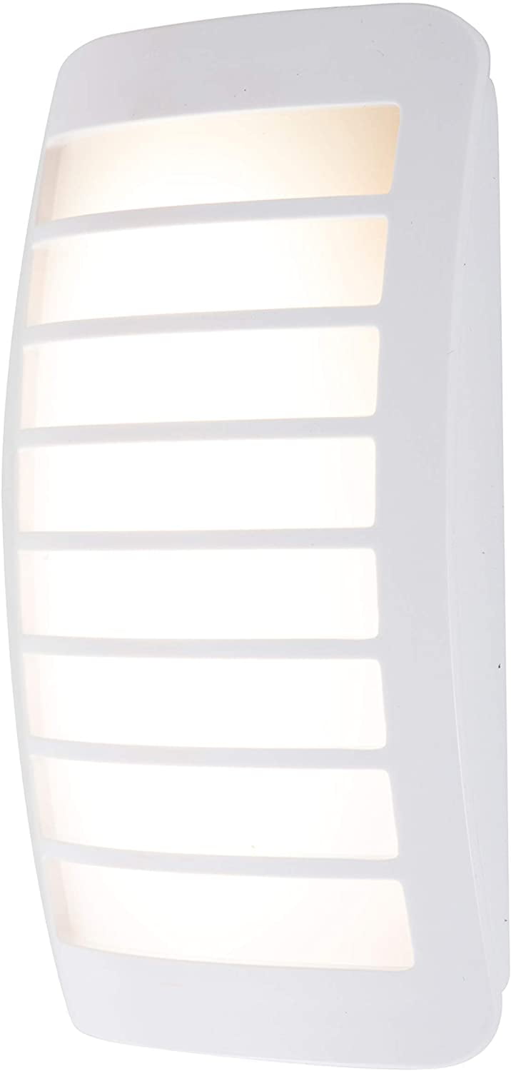 CoverLite Automatic LED Night Light, White Finish, Plug-In, Soft White ...