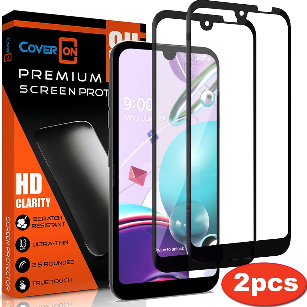 CoverON 2 Pack of LG Phoenix 5 / Fortune 3 Tempered Glass Screen ...
