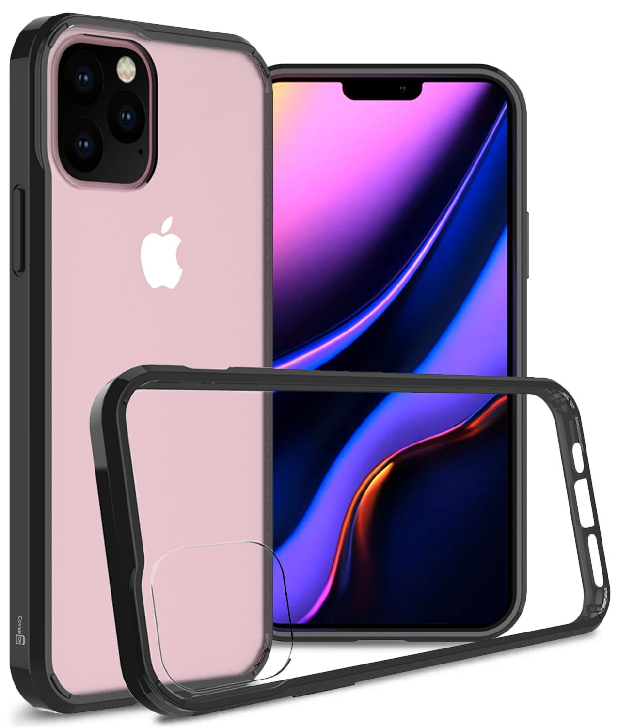 CoverON Apple iPhone 11 Pro Case, ClearGuard Series Clear Hard Phone ...