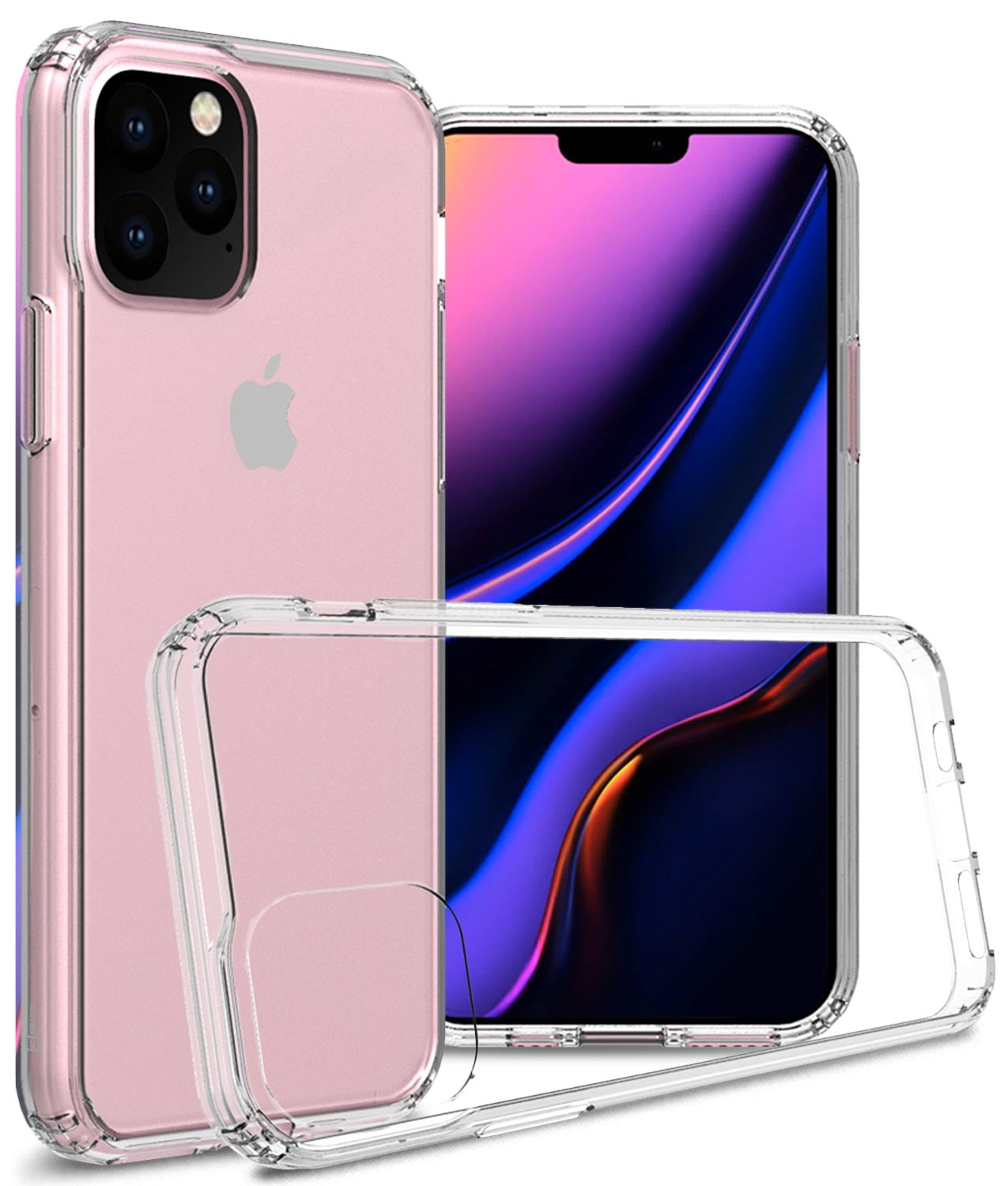 CoverON Apple iPhone 11 Pro Case, ClearGuard Series Clear Hard Phone ...