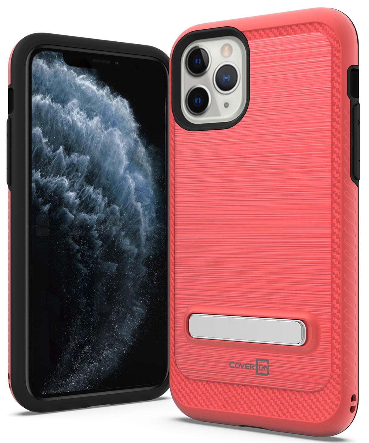 CoverON Apple iPhone 11 Pro Max Case with Magnetic Metal Kickstand ...