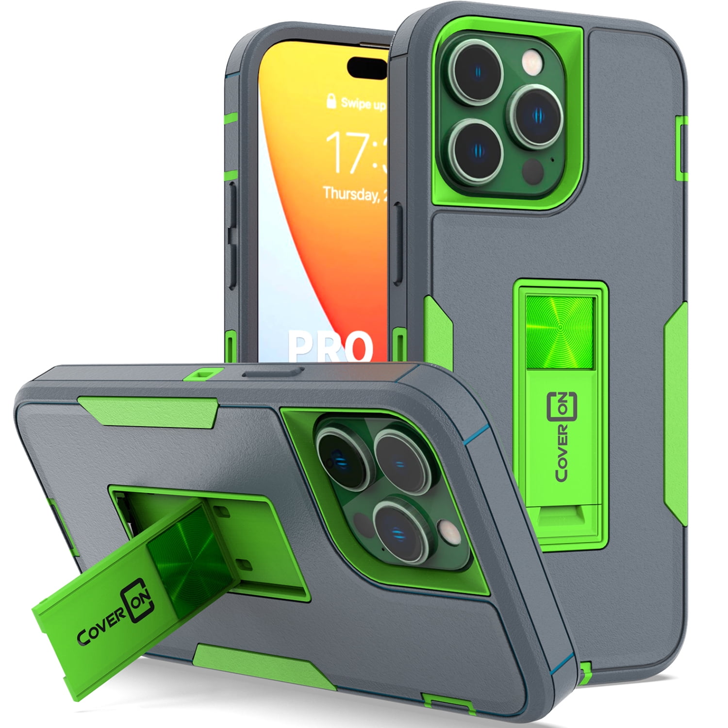 CoverON For Apple iPhone 14 Pro Phone Case, Military Grade Heavy Duty ...