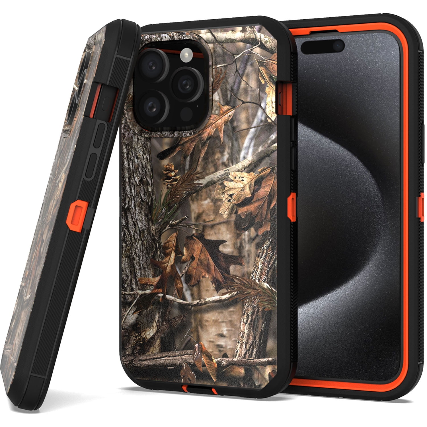 CoverON For Apple iPhone 16 Pro Case, Military Grade Heavy Duty Full ...