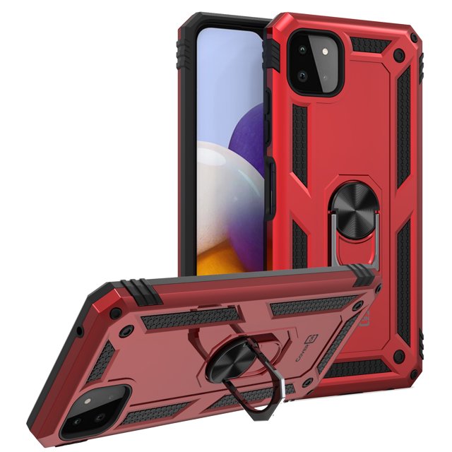 CoverON For Boost Celero 5G Ring Case, Kickstand Rugged Phone Cover ...