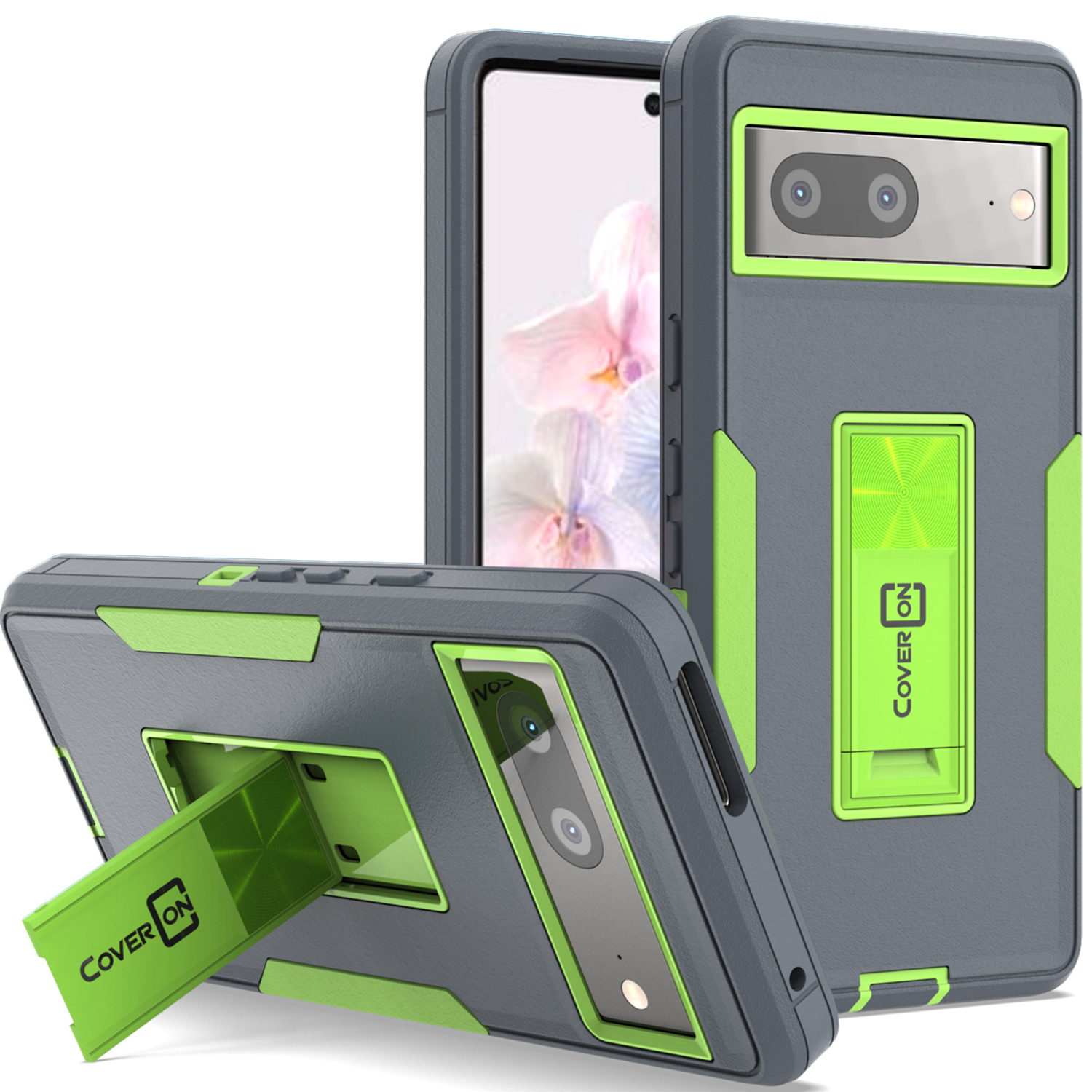 CoverON For Google Pixel 7 Phone Case, Military Grade Heavy Duty Full ...