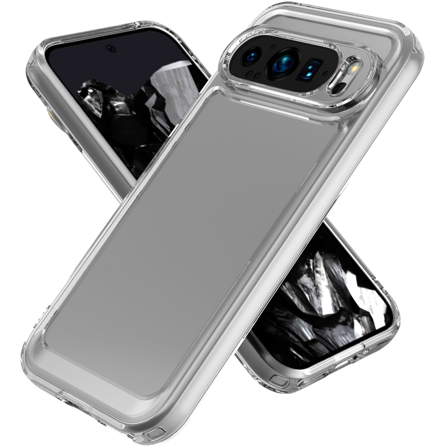 CoverON For Google Pixel 9 / Pixel 9 Pro Case, Hybrid Slim fit Hard ...