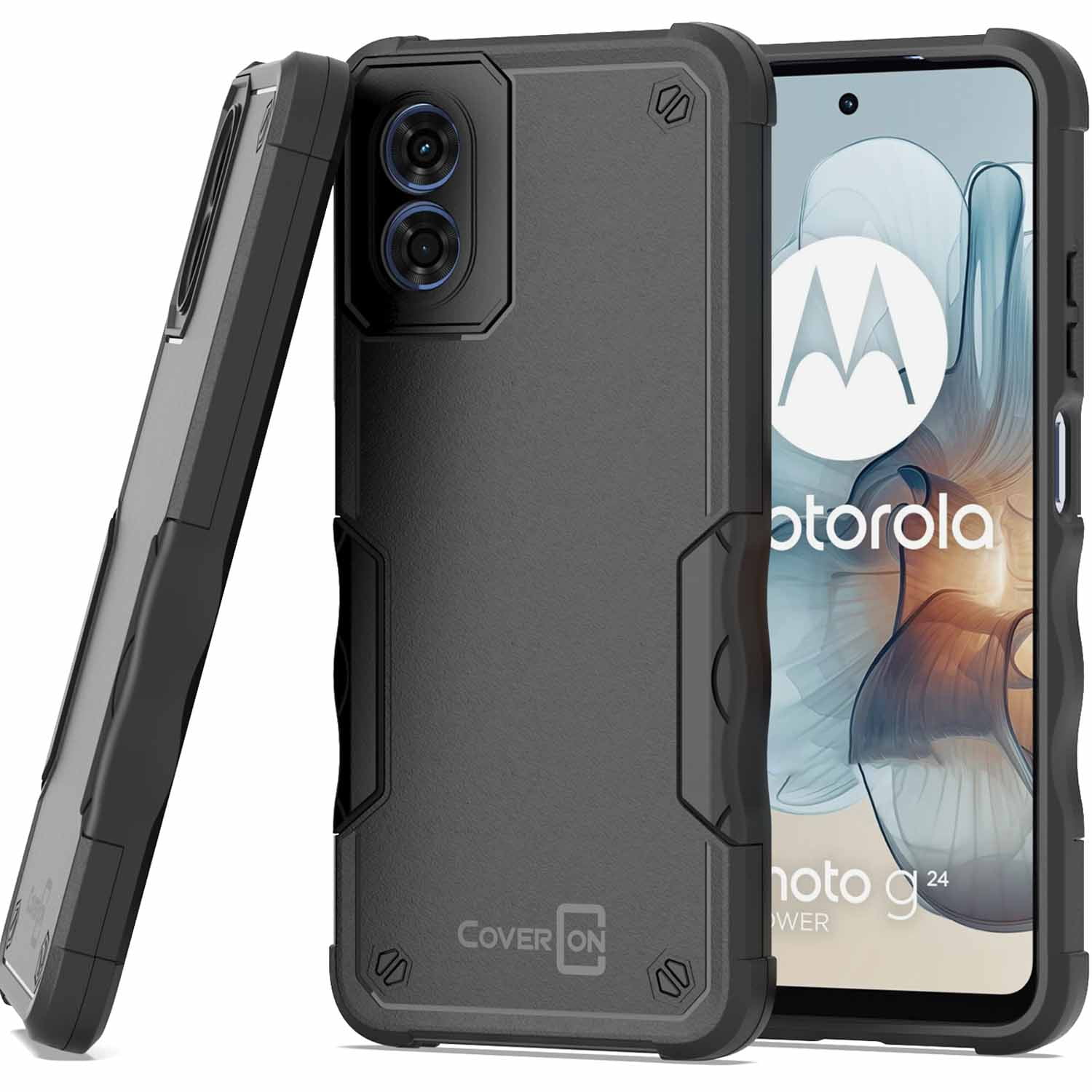 CoverON For Motorola Moto G Power 5G 2024 Case, Military Grade Heavy ...