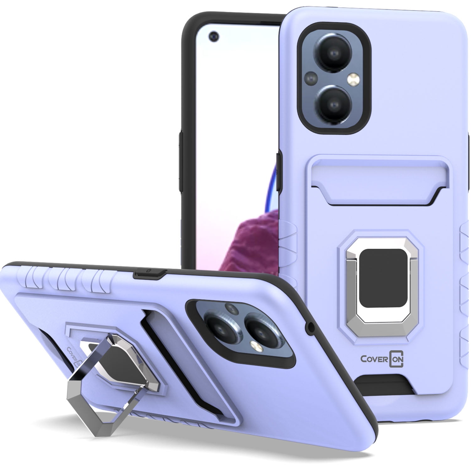 CoverON For Oneplus Nord N20 5G Phone Case, Credit Card slot Ring ...