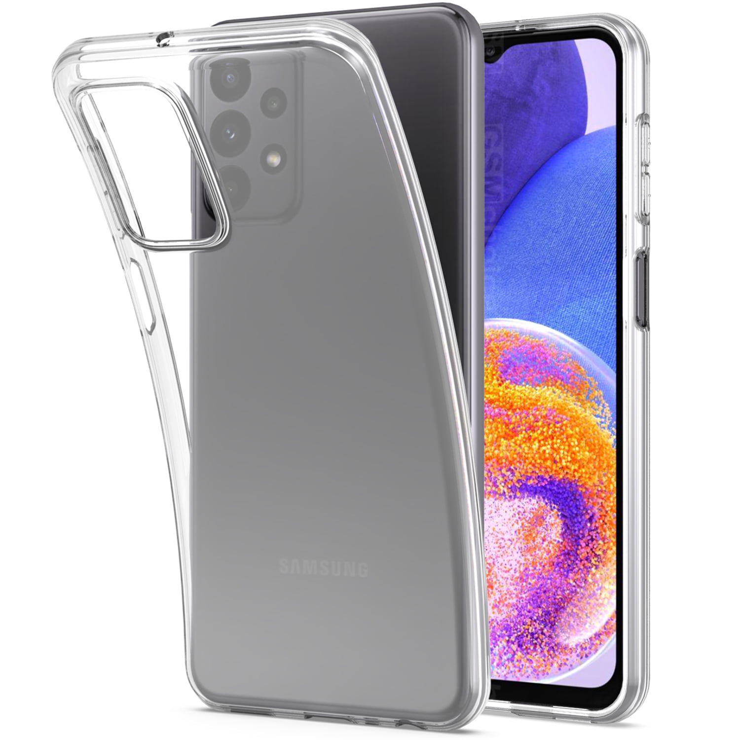 CoverON For Samsung Galaxy A23 5G Phone Case, Flexible Slim Lightweight ...