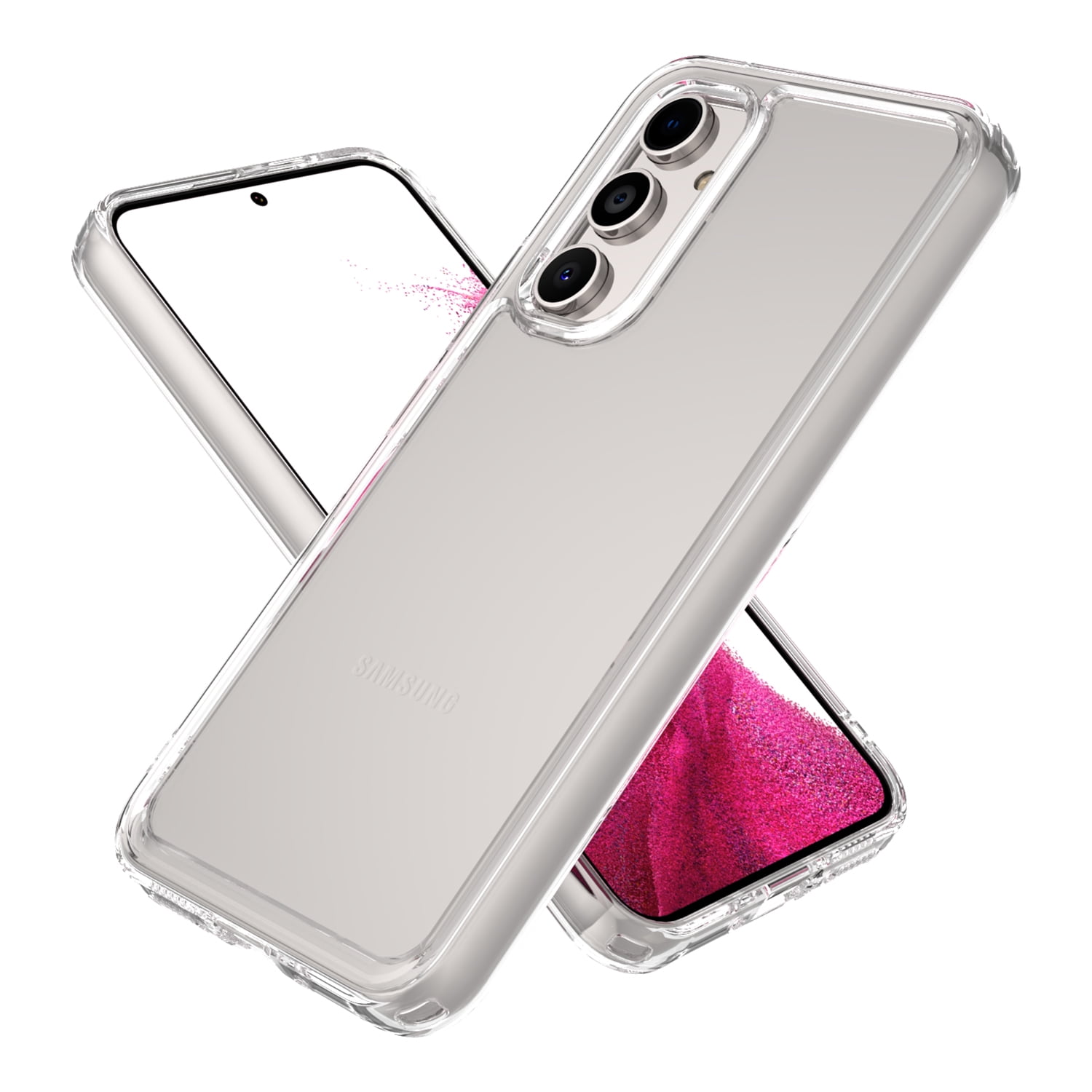 CoverON For Samsung Galaxy A54 5G Case, Hybrid Slim fit Hard Back TPU ...