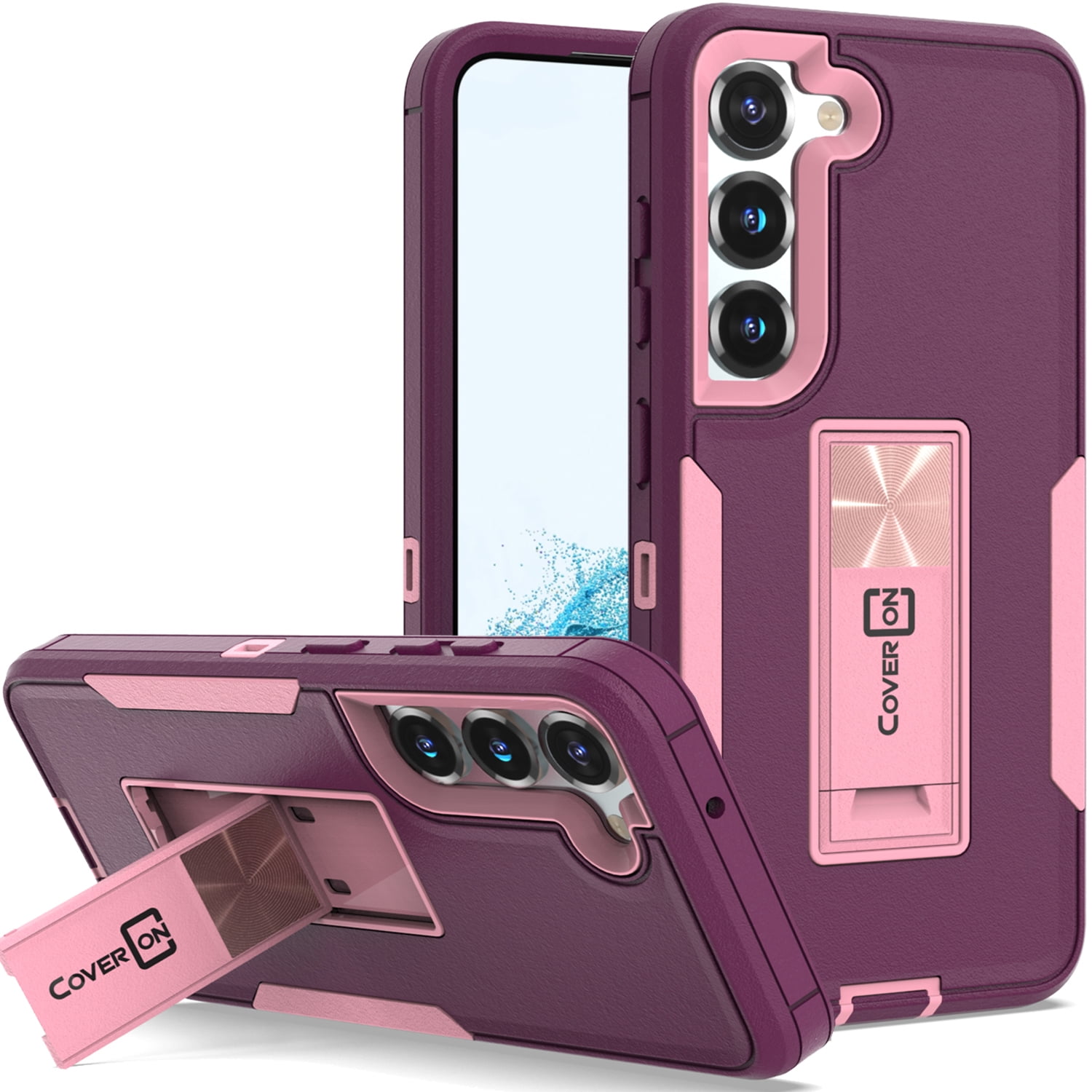 CoverON For Samsung Galaxy S23 Case, Military Grade Heavy Duty Full ...