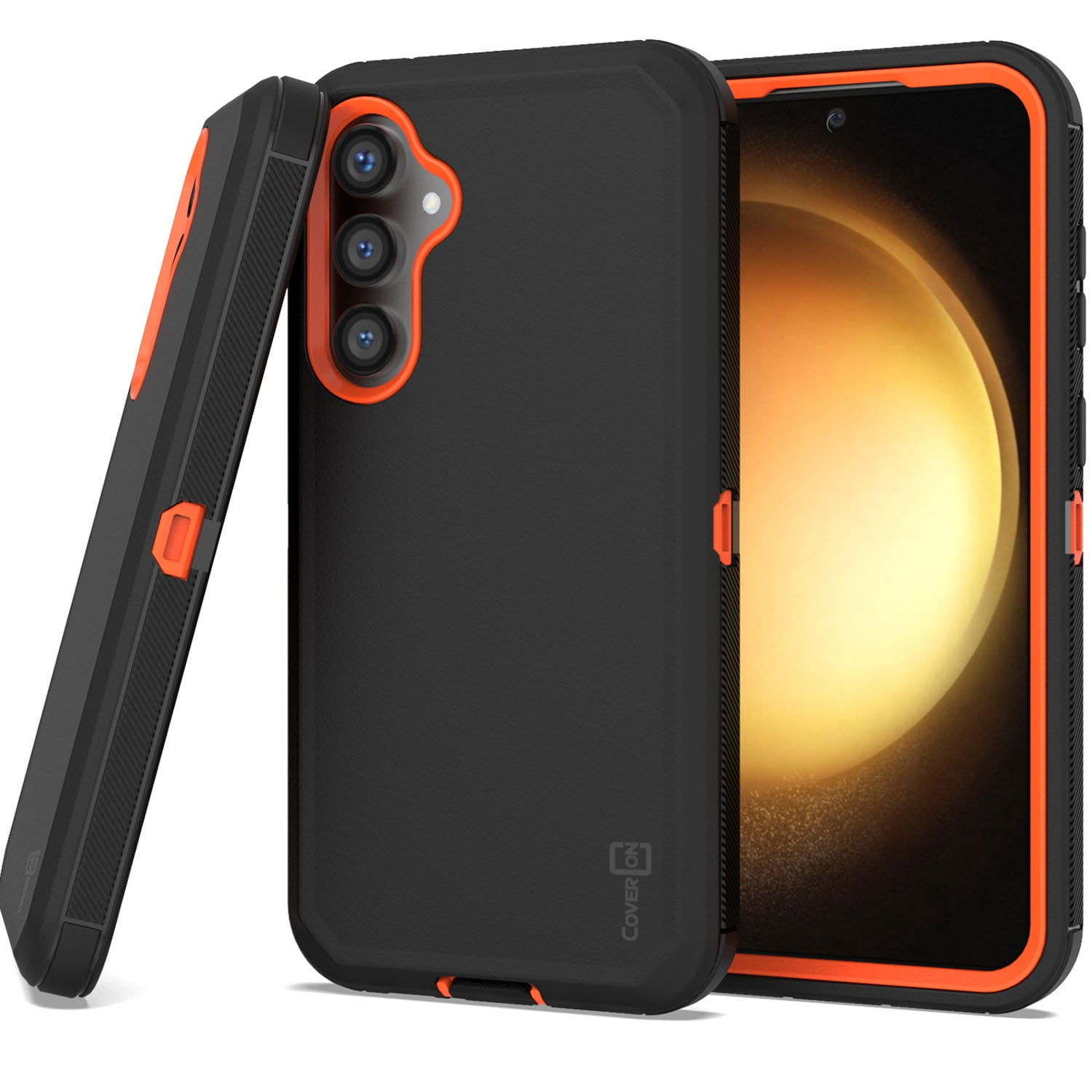 CoverON Military Grade Heavy Duty Full Body Case for Samsung Galaxy S23 ...