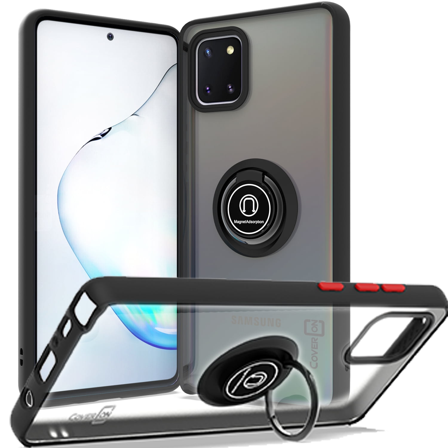 CoverON Samsung Galaxy Note 10 Lite / Galaxy A81 Case with Magnetic Car ...