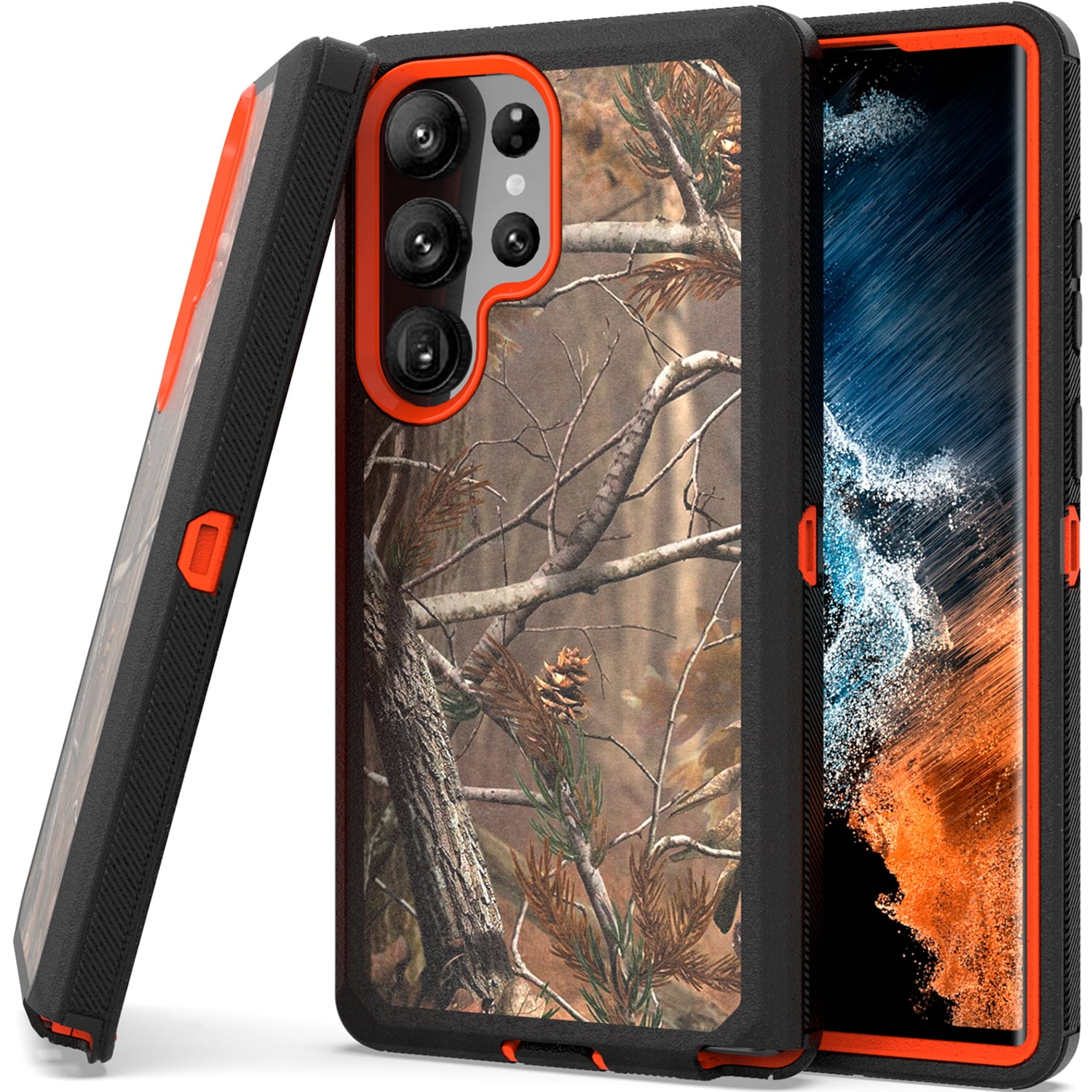 CoverON For Samsung Galaxy S23 Ultra Case, Military Grade Heavy Duty ...