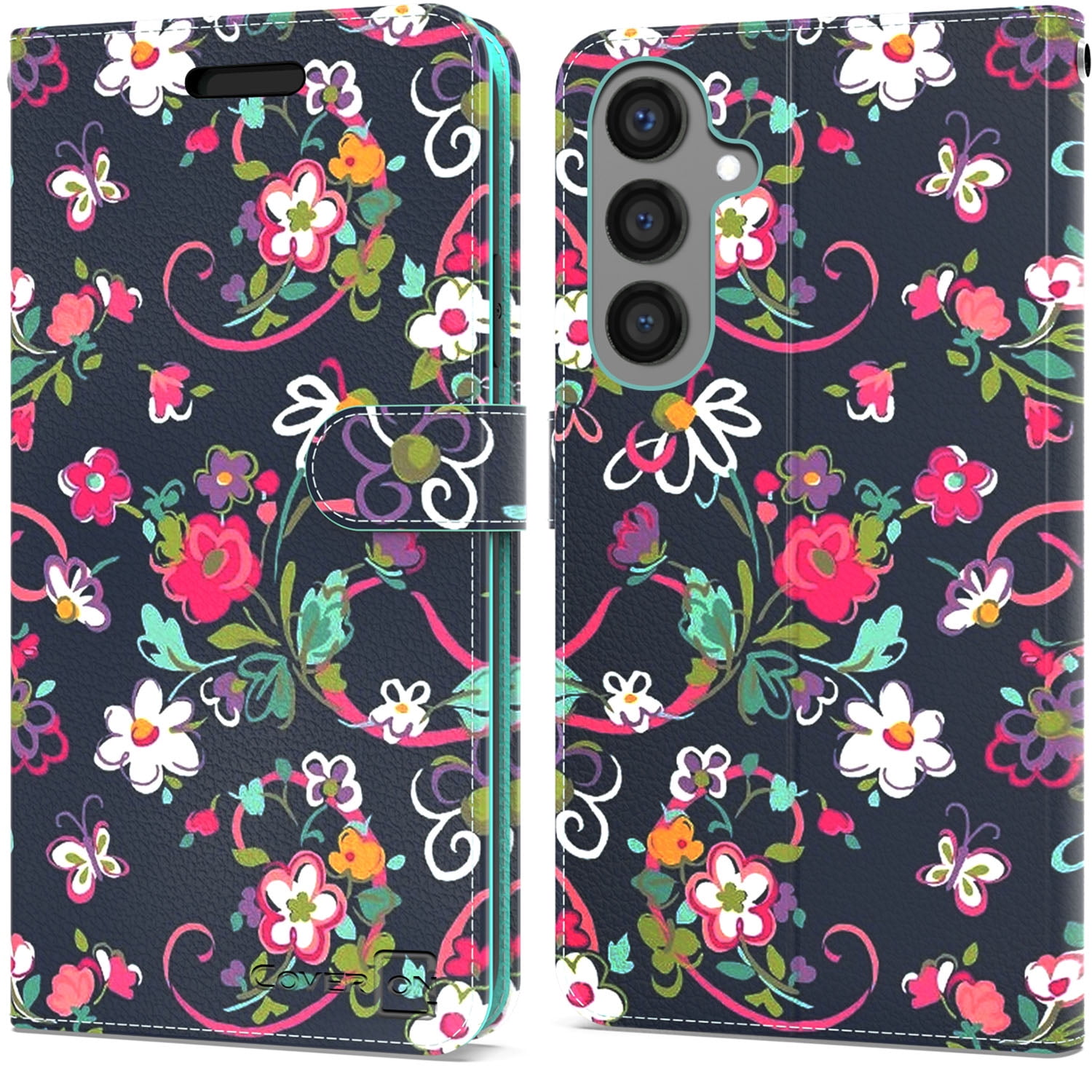 CoverON For Samsung Galaxy S24+ Plus Wallet Case, RFID Blocking Vegan ...