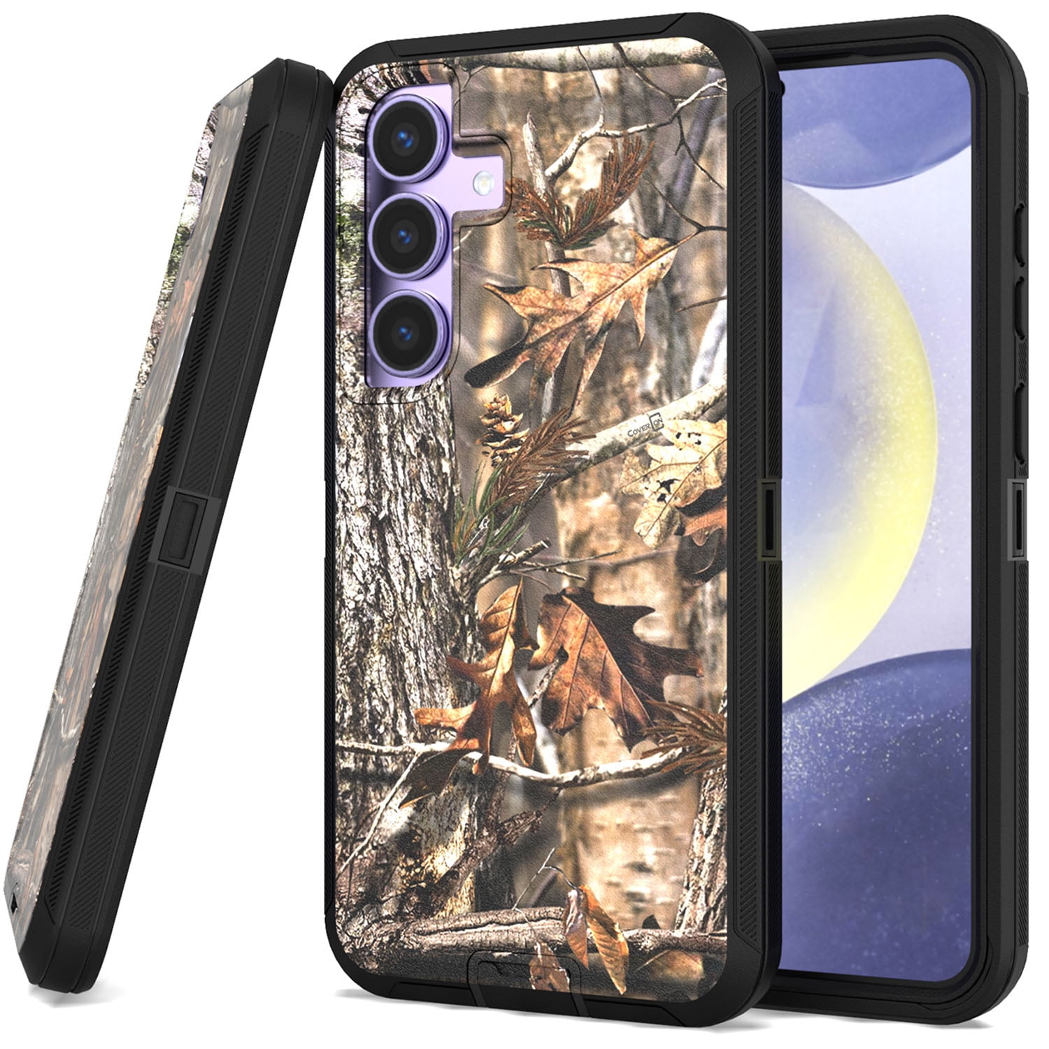 CoverON For Samsung Galaxy S25 Case, Military Grade Heavy Duty Full ...