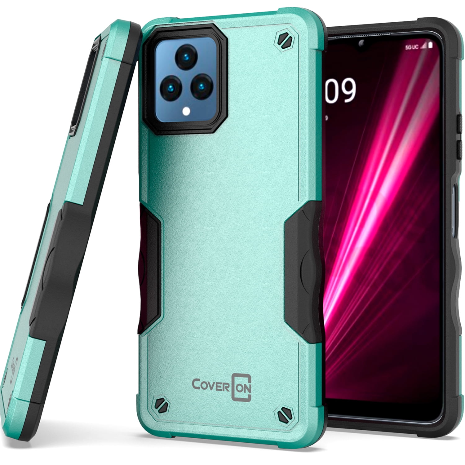CoverON For T-Mobile REVVL 6 5G / T-Mobile REVVL 6x 5G Case, Military ...