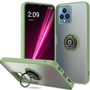 T-Mobile Revvl 5G Case, Transparent Drop Proof Phone Cover (Pink ...