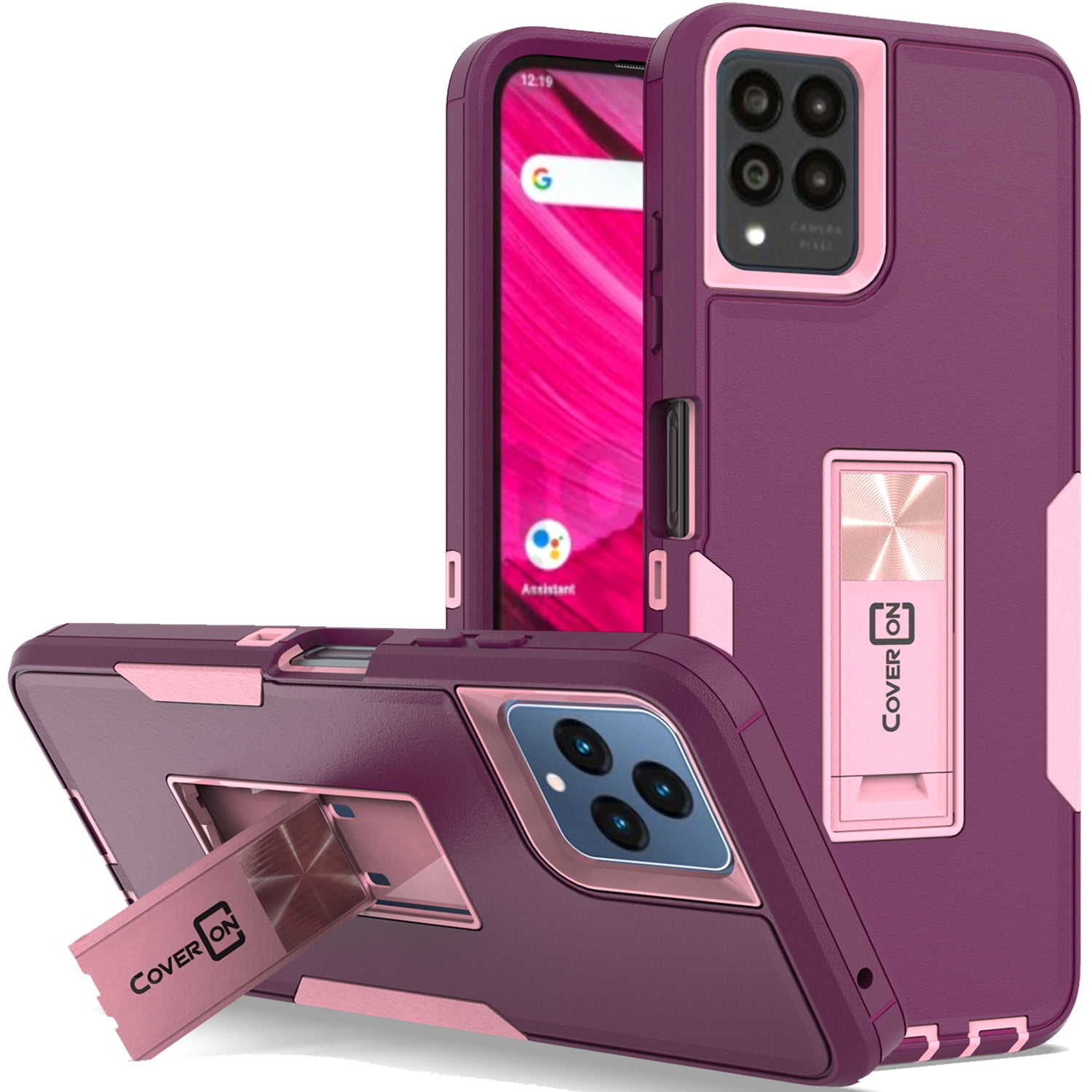 CoverON For T-Mobile Revvl 6 Pro 5G Case, Military Grade Heavy Duty ...