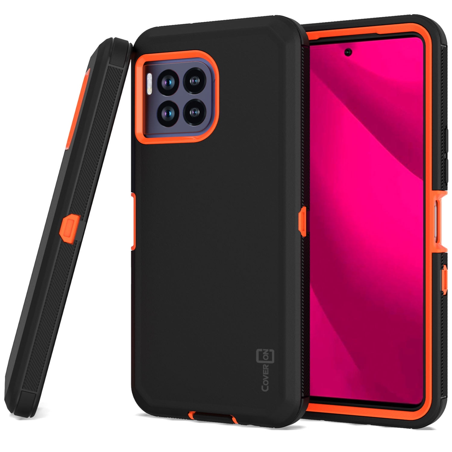 CoverON For Tmobile T-Mobile Revvl 7 Pro 5G Case, Military Grade Heavy ...