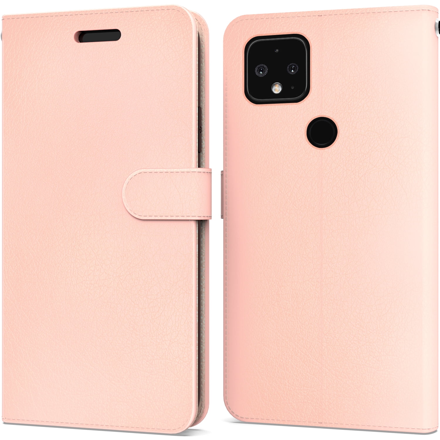 CoverON Google Pixel 5 Wallet Case, RFID Blocking Vegan Leather 6x Card ...