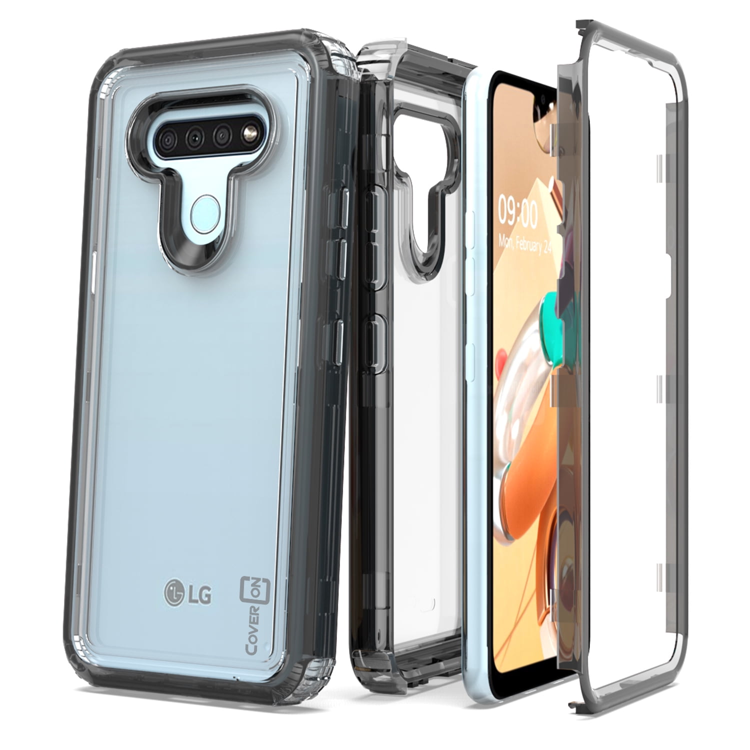 CoverON LG K51 / Reflect Case Heavy Duty Full Body Slim Fit Shockproof ...