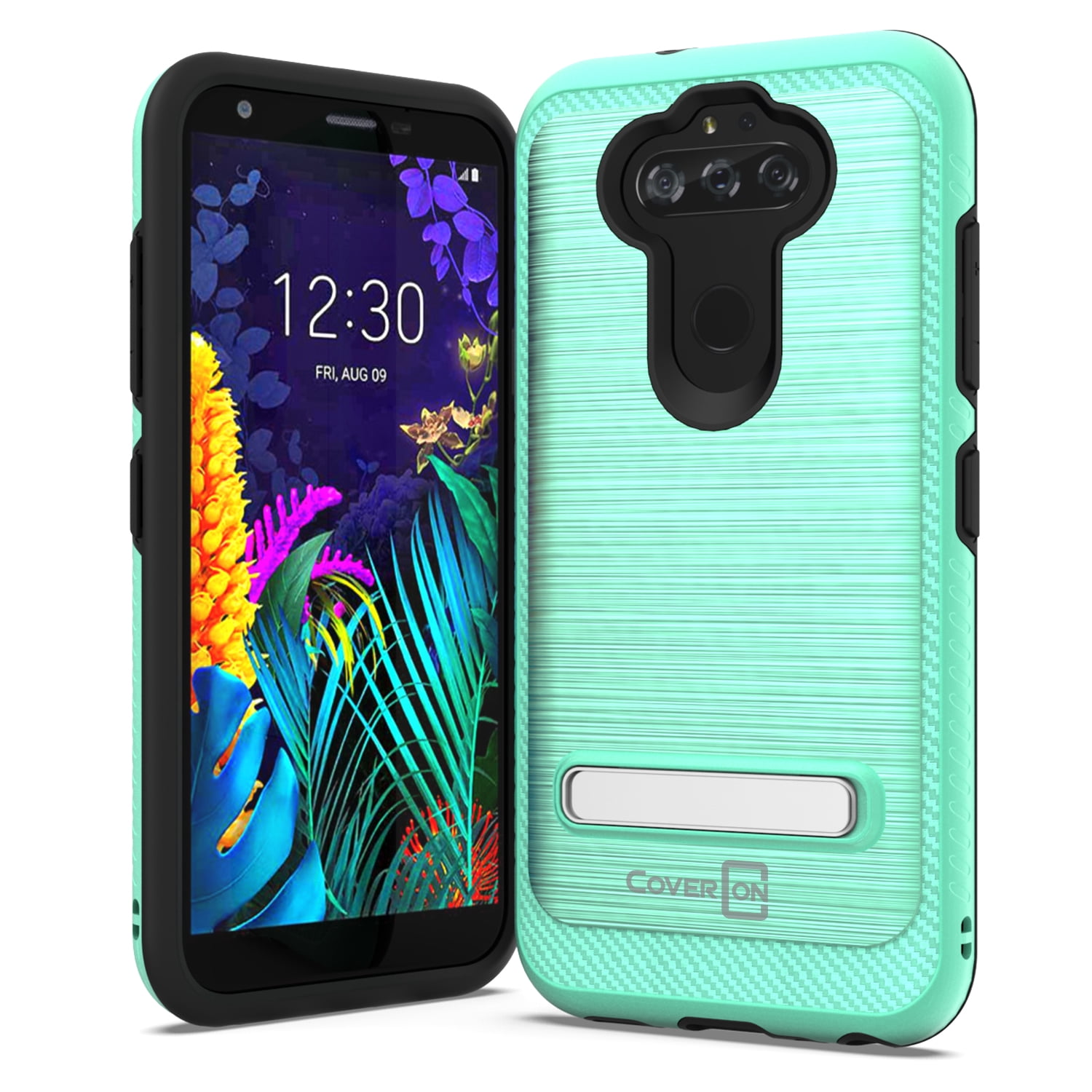 CoverON LG Phoenix 5 / Fortune 3 Case with Magnetic Metal Kickstand ...