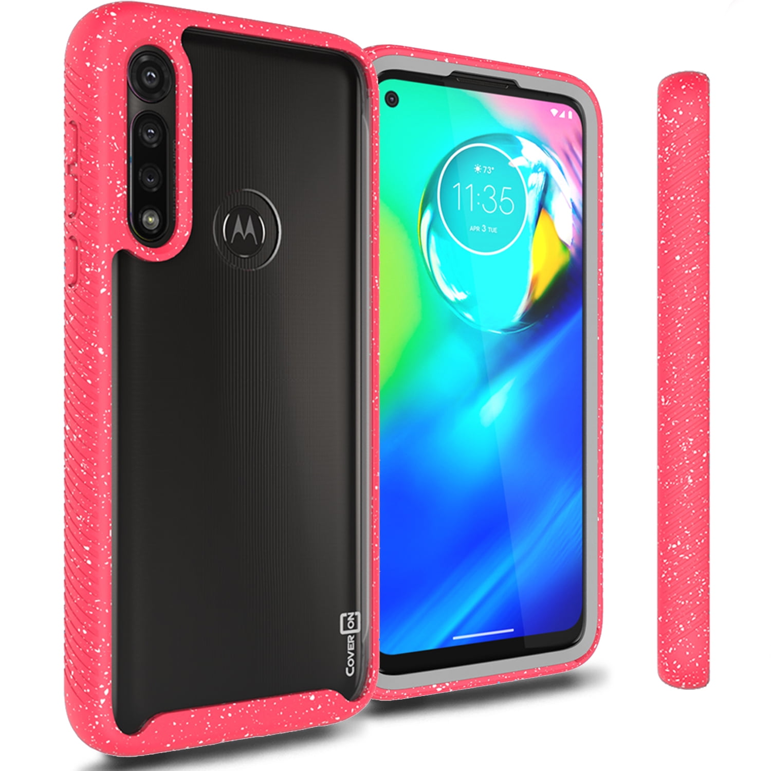 CoverON Motorola Moto G Power Case Heavy Duty Full Body Slim Fit ...