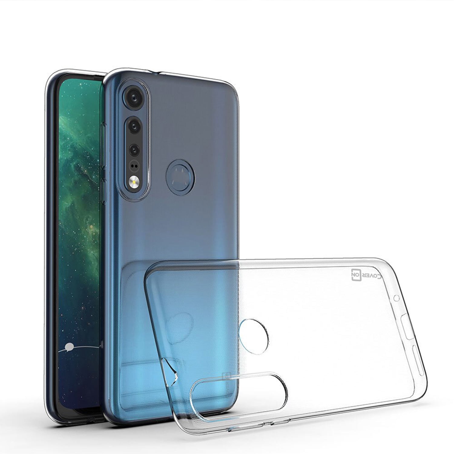CoverON Motorola Moto G8 Plus Case, FlexGuard Series Soft Flexible Slim ...
