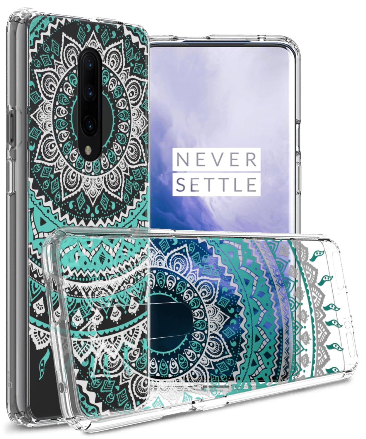 CoverON OnePlus 7 Pro Case, ClearGuard Series Clear Hard Phone Cover ...