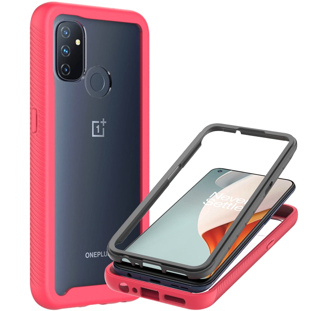 CoverON Military Grade Rugged Slim Fit Full Body Clear Cover OnePlus ...