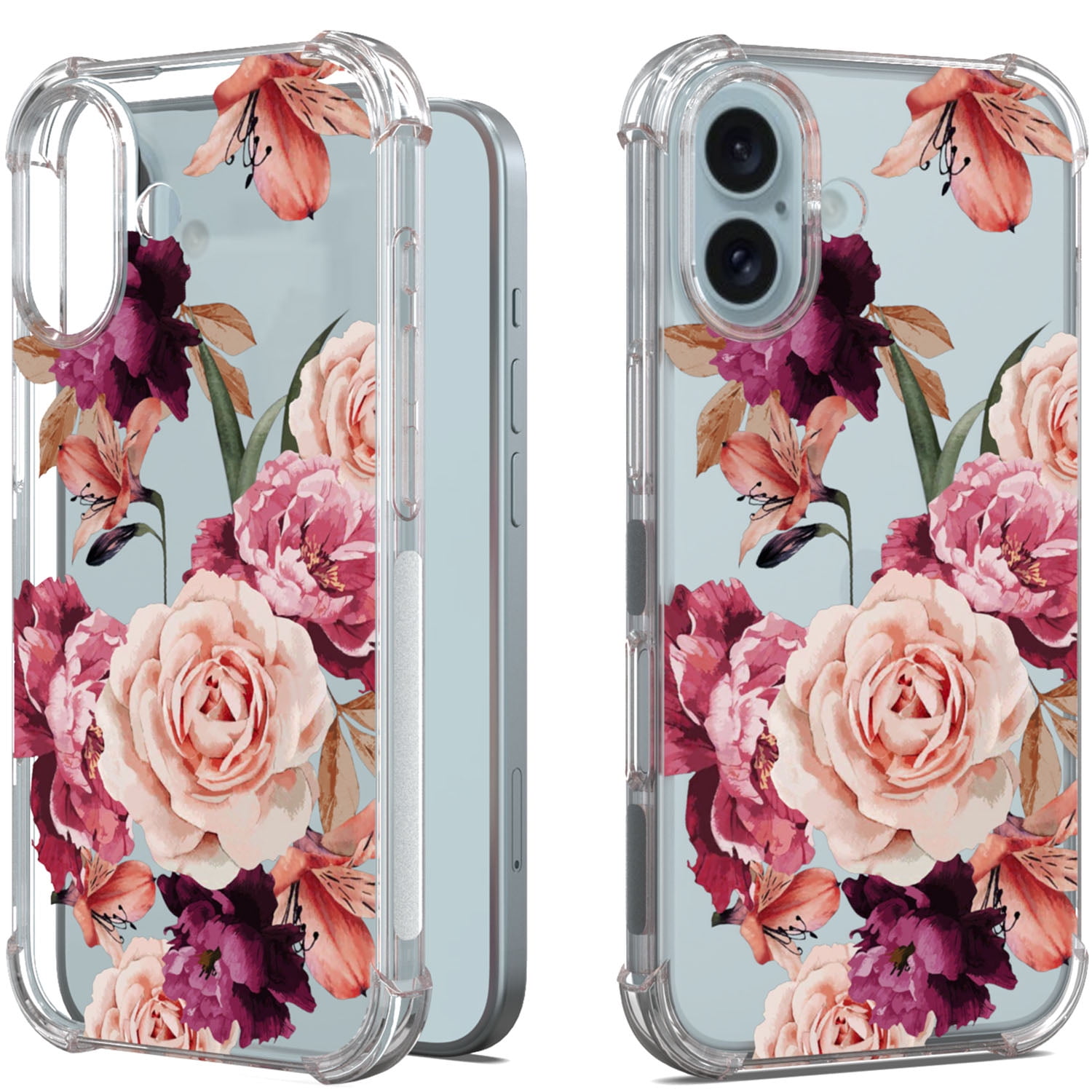 CoverON Phone Design For Apple iPhone 16 Plus / iPhone 16+ Case, Clear ...