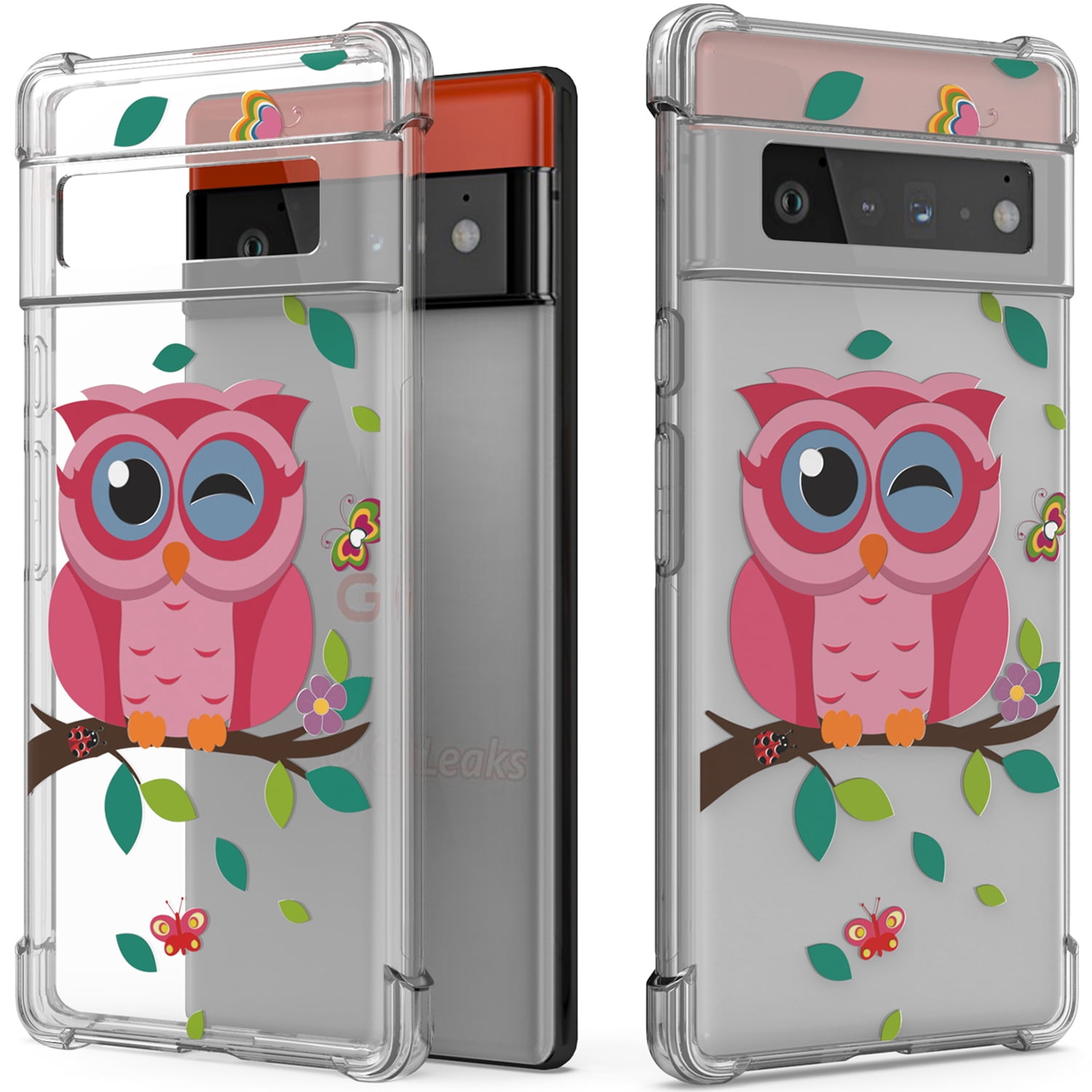 CoverON Phone Design For Google Pixel 6 Pro Case, Clear Flexible Soft ...