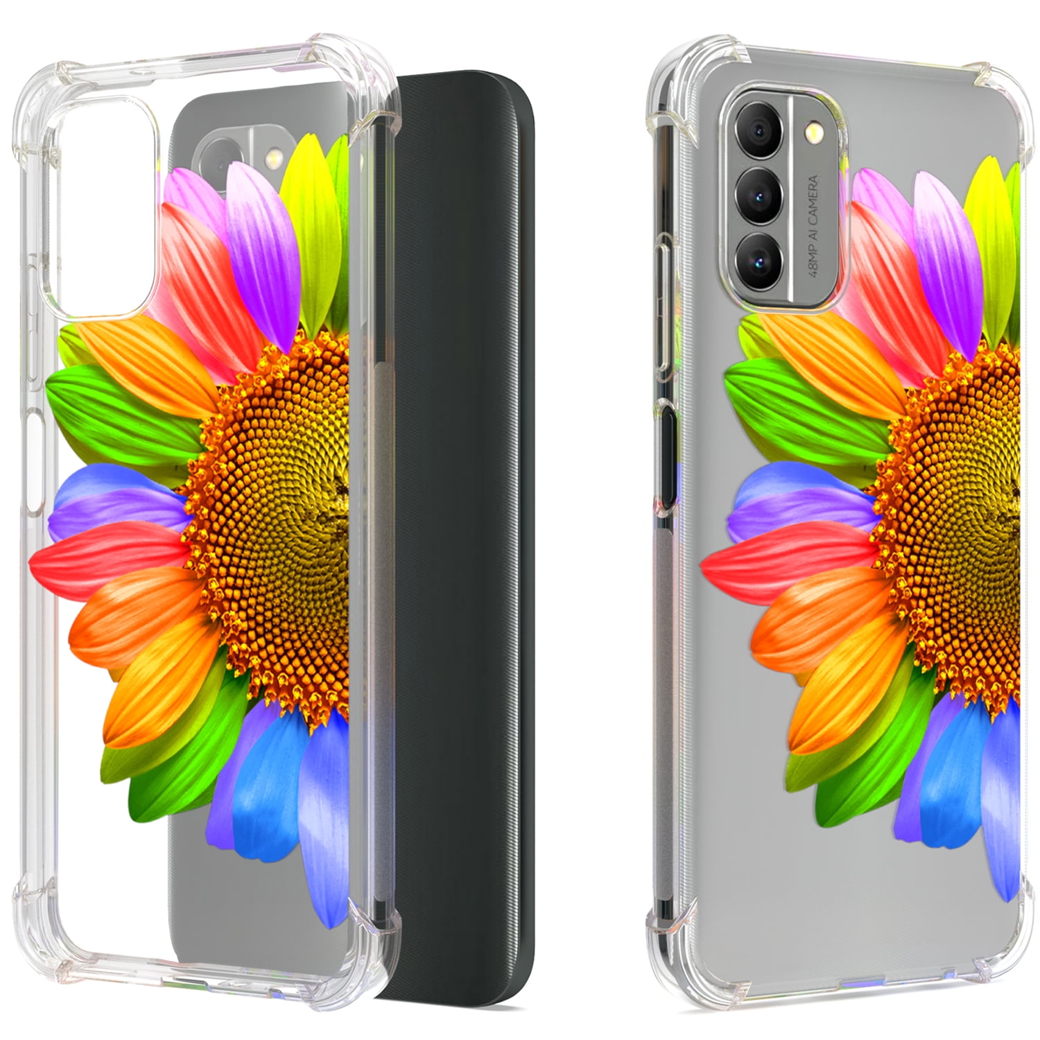 CoverON Phone Design For Nokia G400 5G Case, Clear Flexible Soft Rubber ...