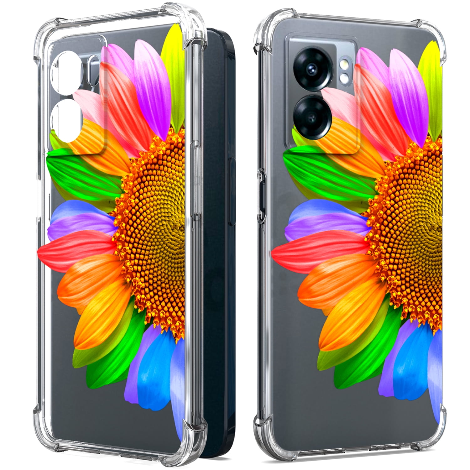 CoverON Phone Design For OnePlus Nord N300 5G Case, Clear Flexible Soft ...