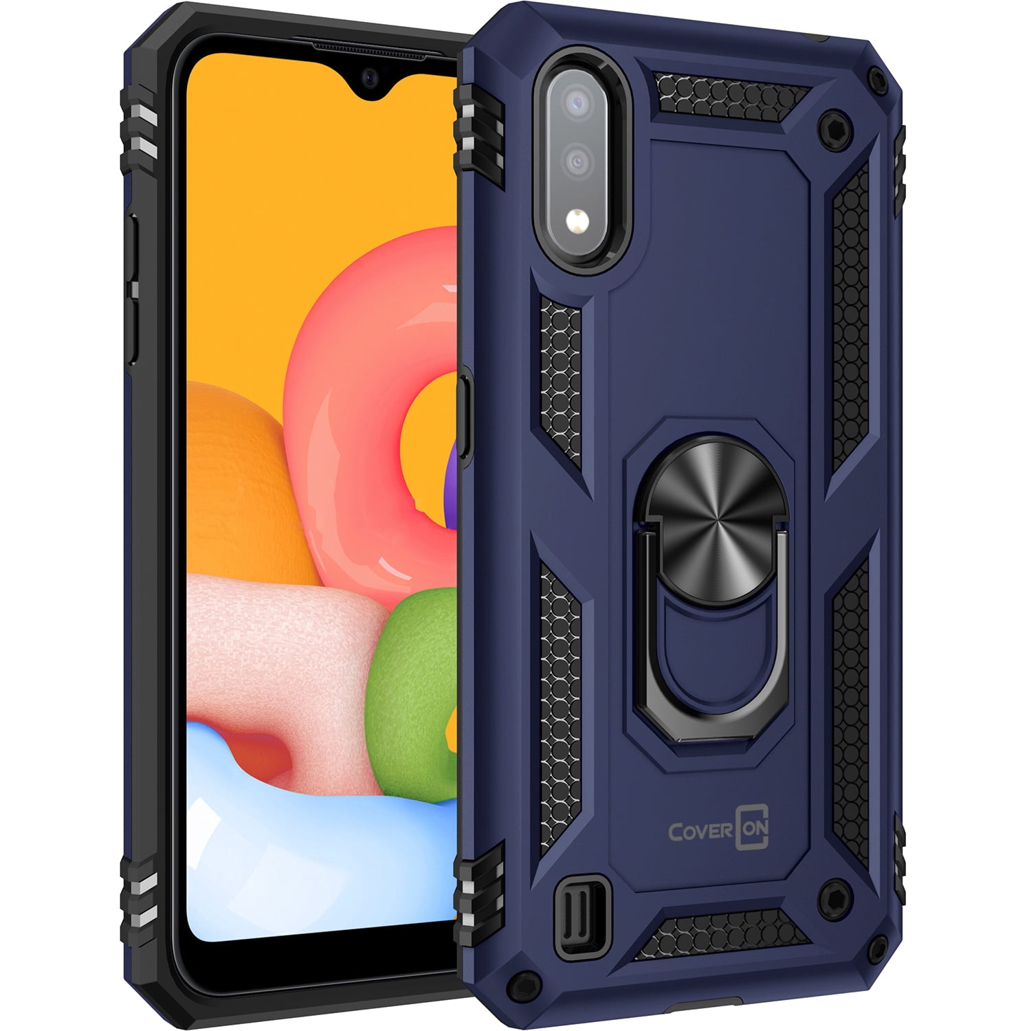 CoverON Samsung Galaxy A01 (USA Version) Case with Magnetic Car Mount ...