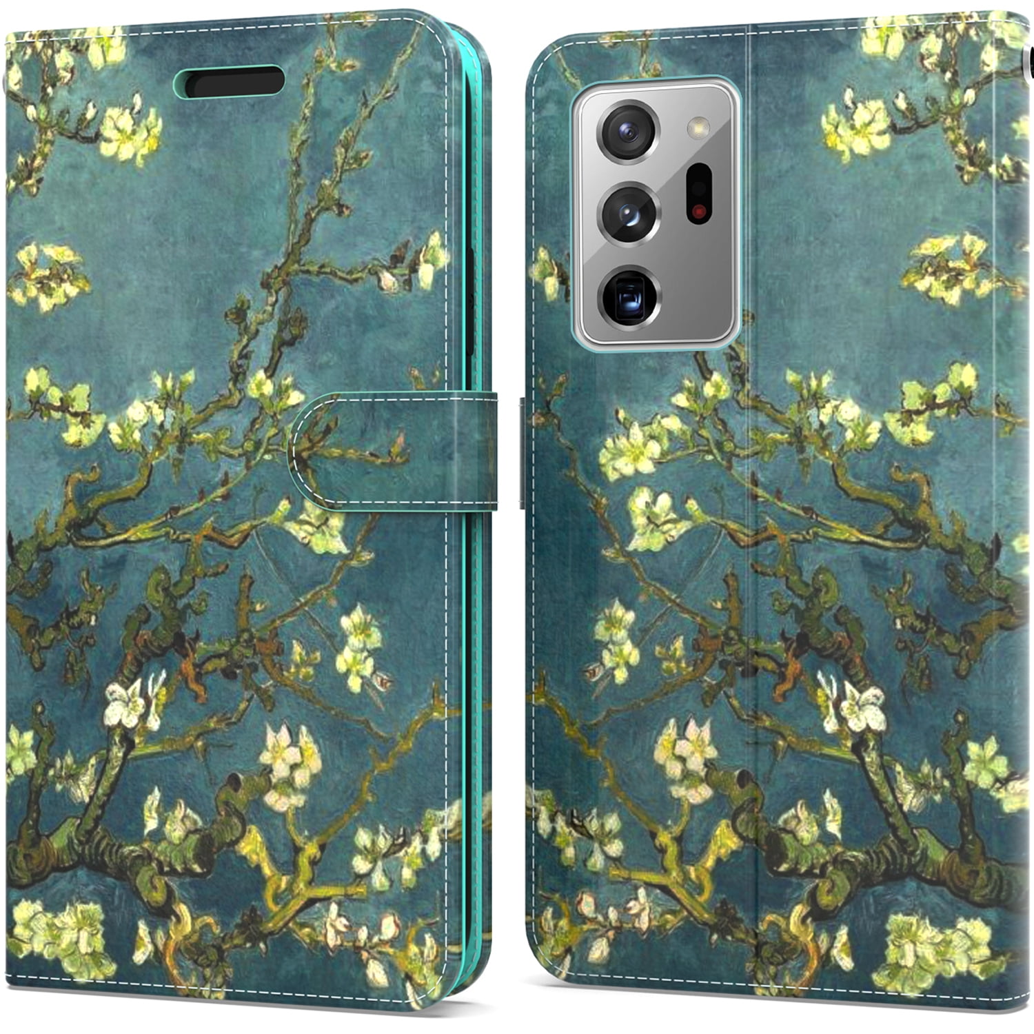 CoverON Samsung Galaxy Note 20 Ultra Wallet Case, RFID Blocking Vegan ...