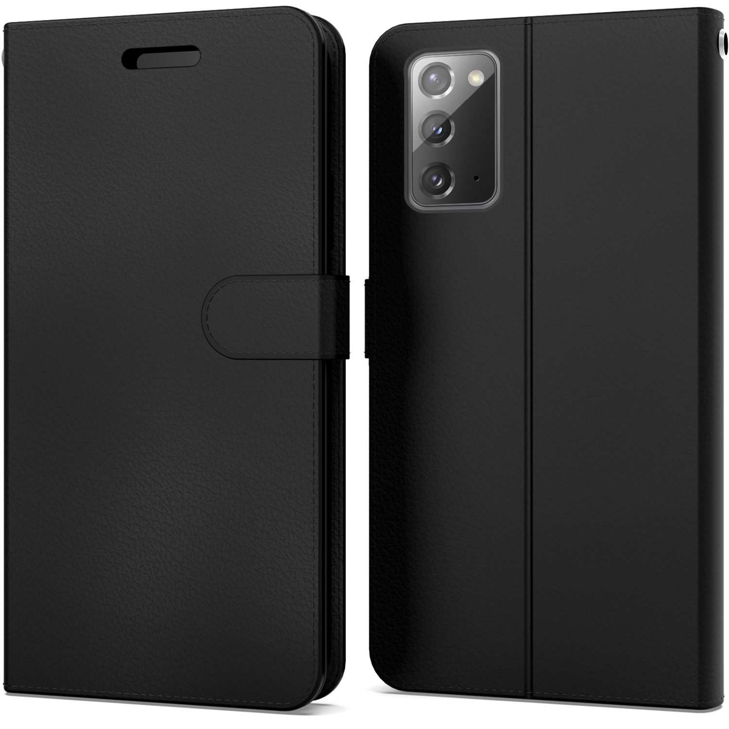 CoverON Samsung Galaxy Note 20 Wallet Case, RFID Blocking Vegan Leather ...