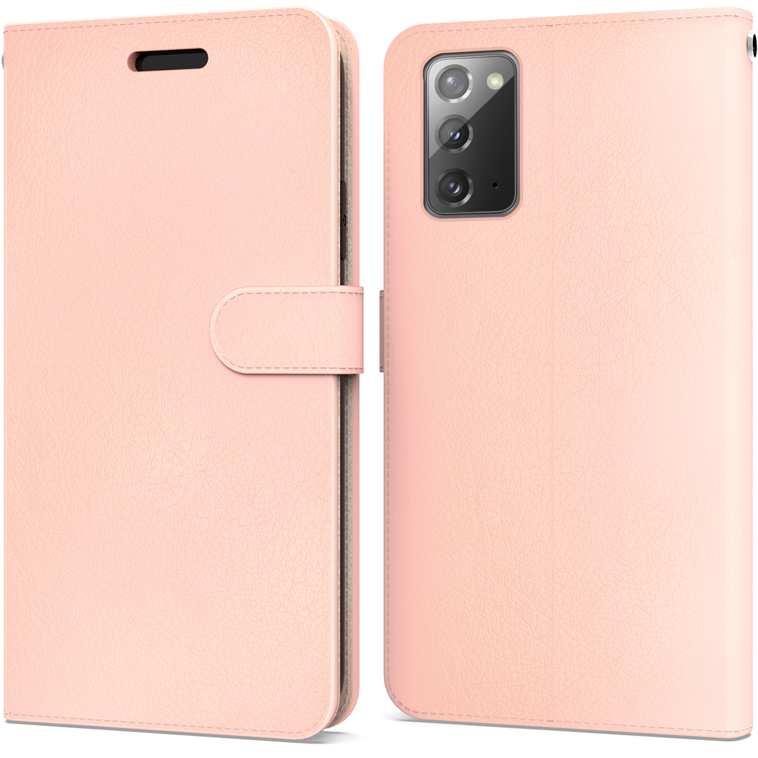 CoverON Samsung Galaxy Note 20 Wallet Case, RFID Blocking Vegan Leather ...