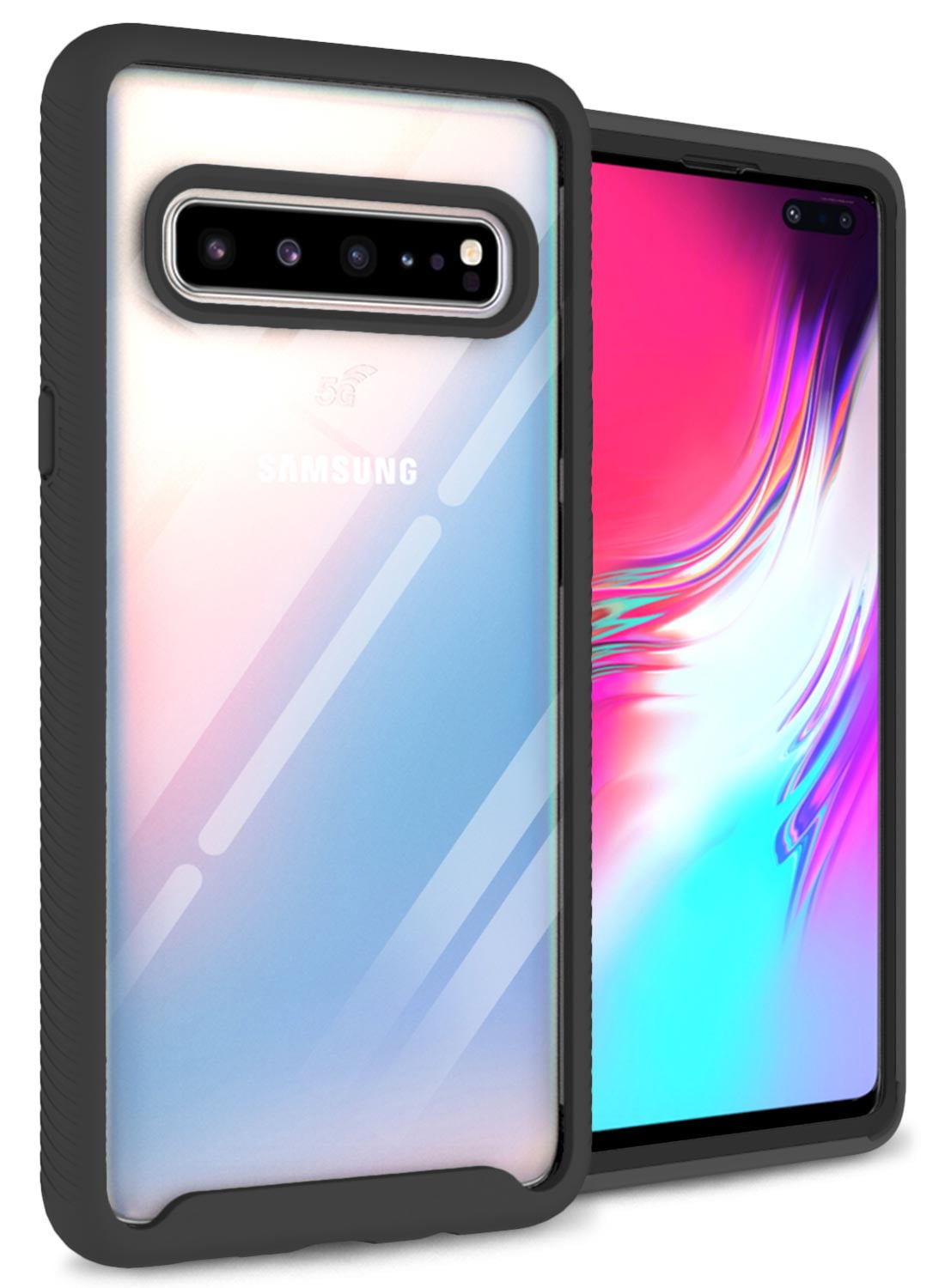 CoverON Samsung Galaxy S10 5G Case Heavy Duty Full Body Slim Fit ...