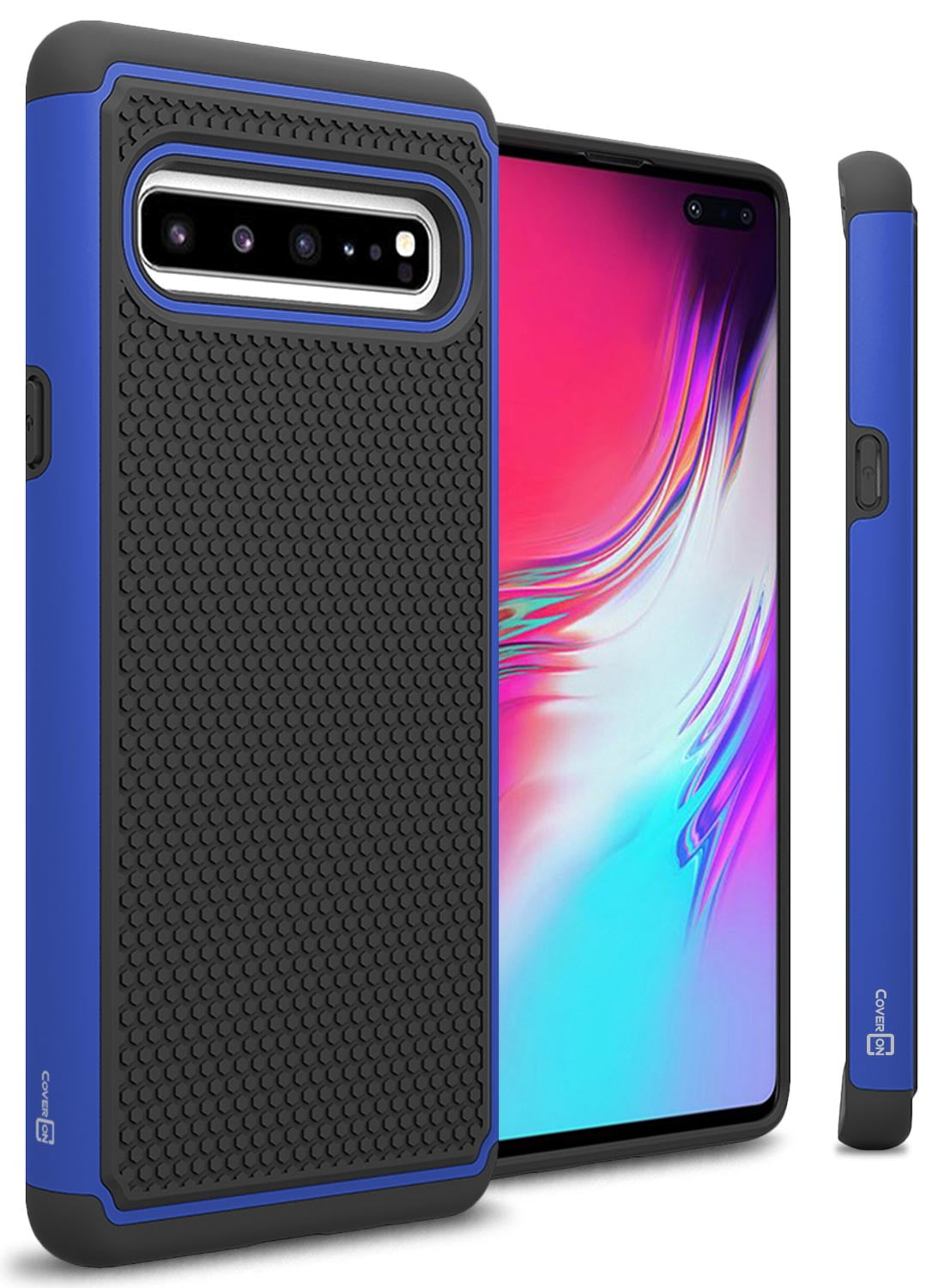 CoverON Samsung Galaxy S10 5G Case, HexaGuard Series Hard Phone Cover ...