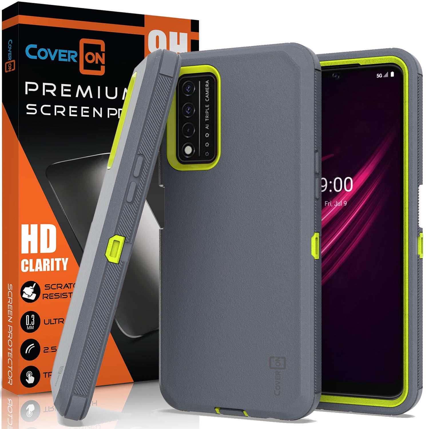CoverON For T-Mobile Revvl V+ 5G / Metro by TMobile Revvl V Plus Case ...