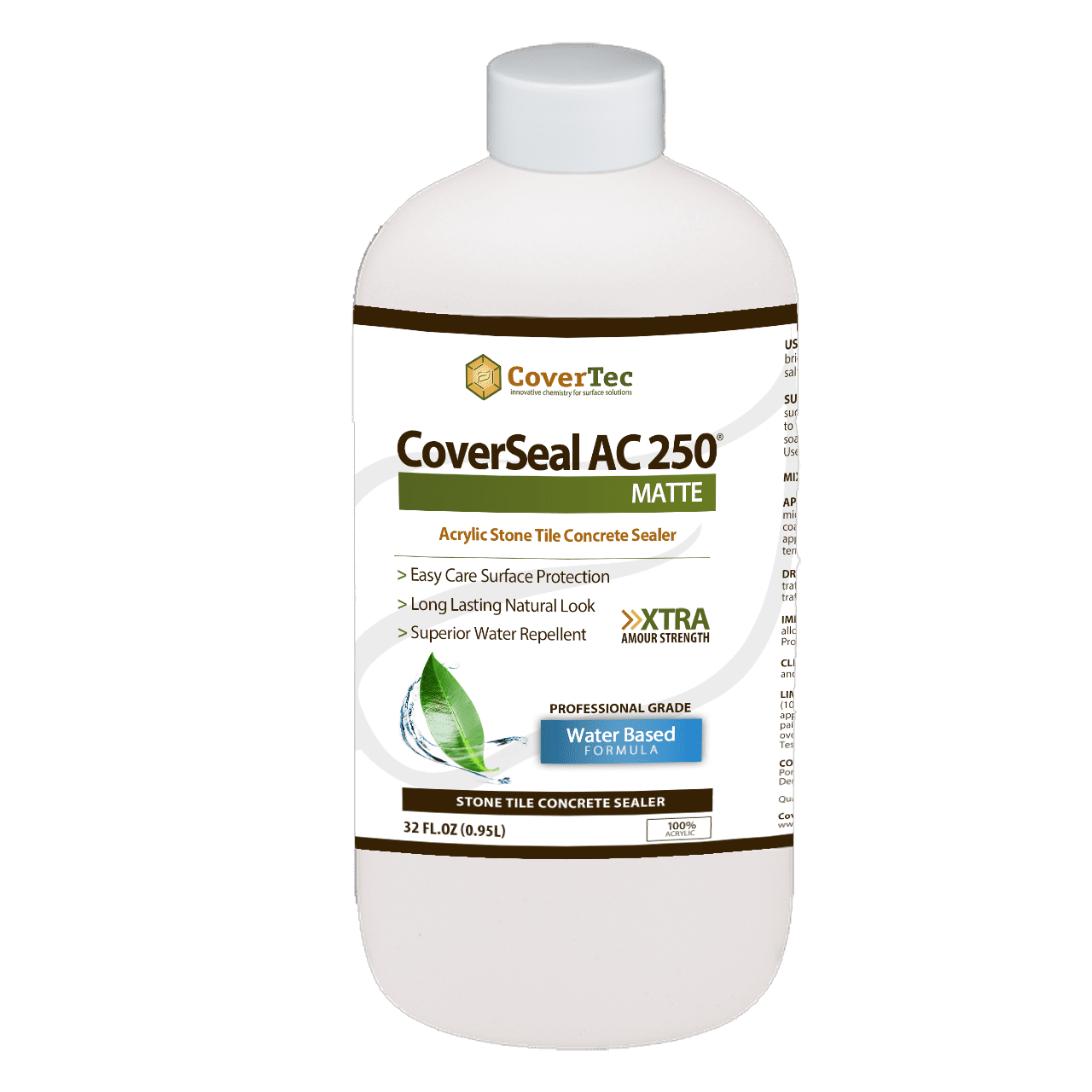 CoverSeal AC250 Matte WB Acrylic Sealer, Low Sheen (1Qrt) - Walmart.com
