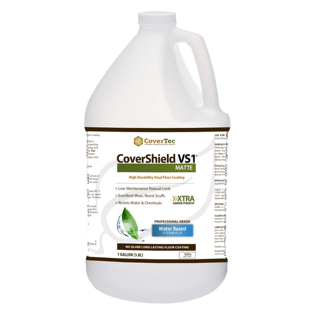 CoverShield VS1 Fast Drying 1 Part Coating Matte (1Gal) - Walmart.com