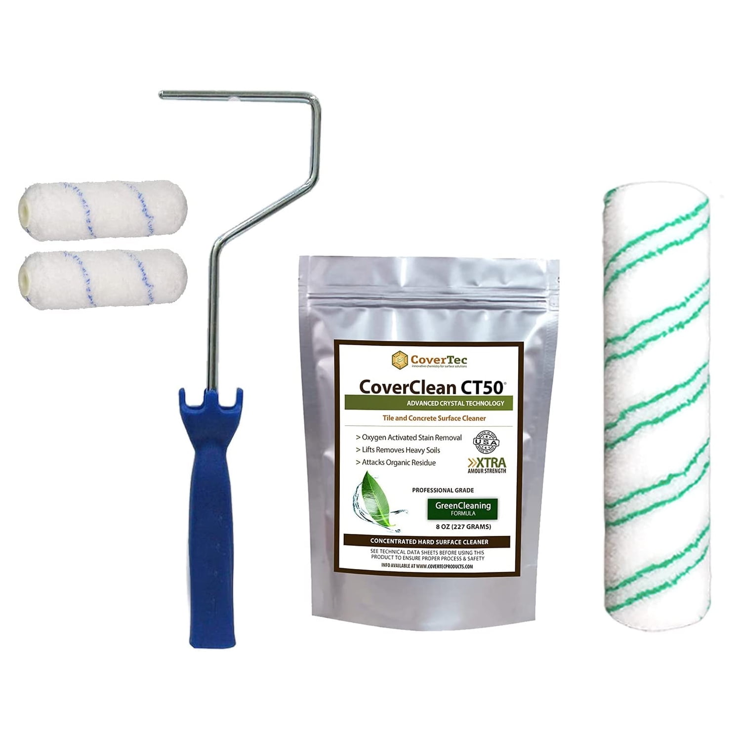 CoverTec GlazeGuard Floor Sealer Application Kit with Surface Prep ...