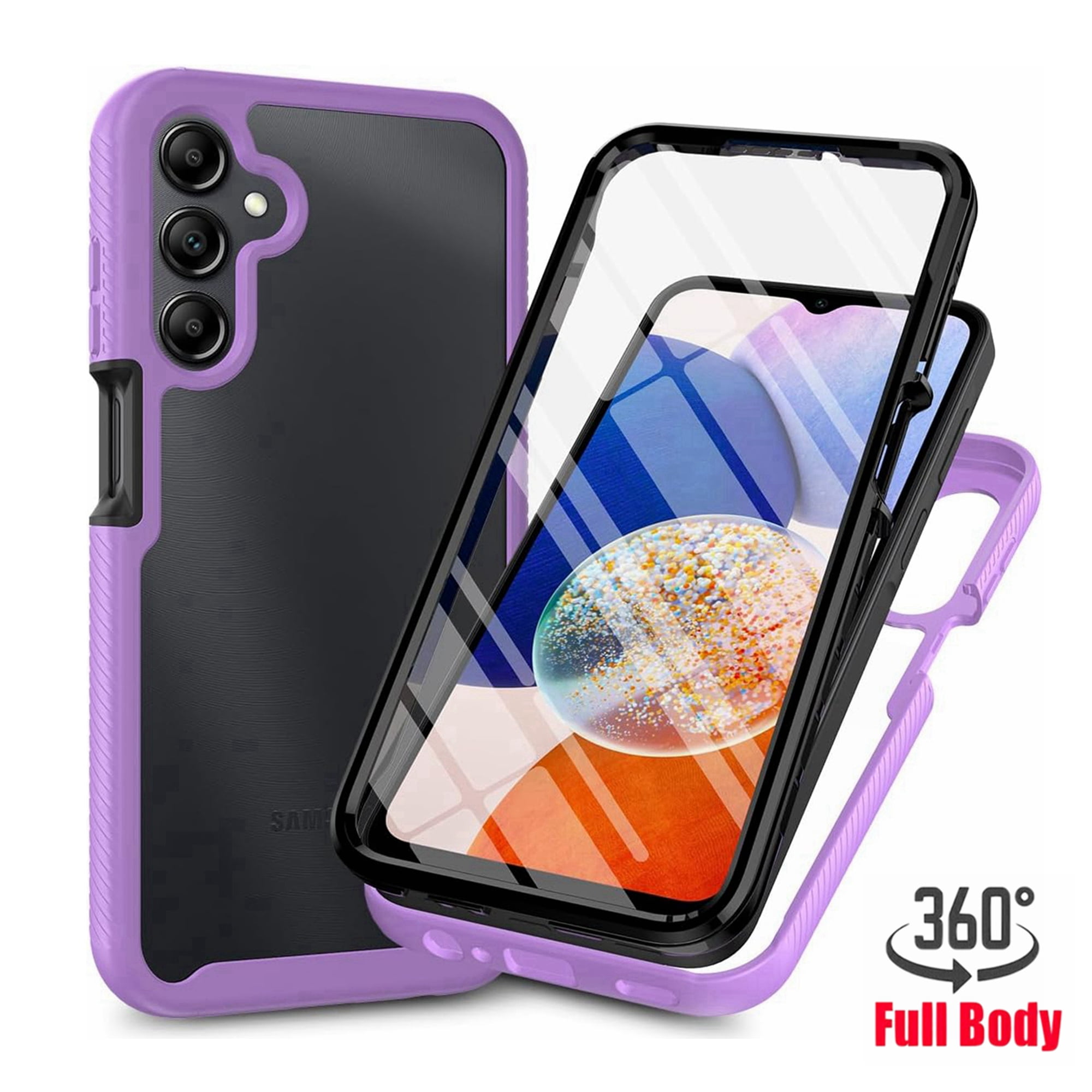 CoverTrend for Samsung Galaxy A25 5G Case, Samsung A25 5G Phone Case with Built-in Screen ...
